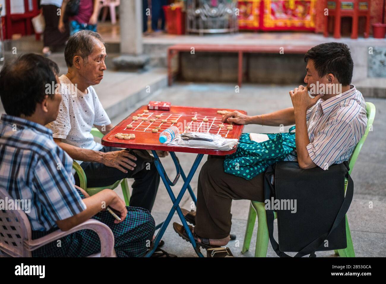 Chinatown, Yangon, Myanmar, Asia Stock Photo - Alamy