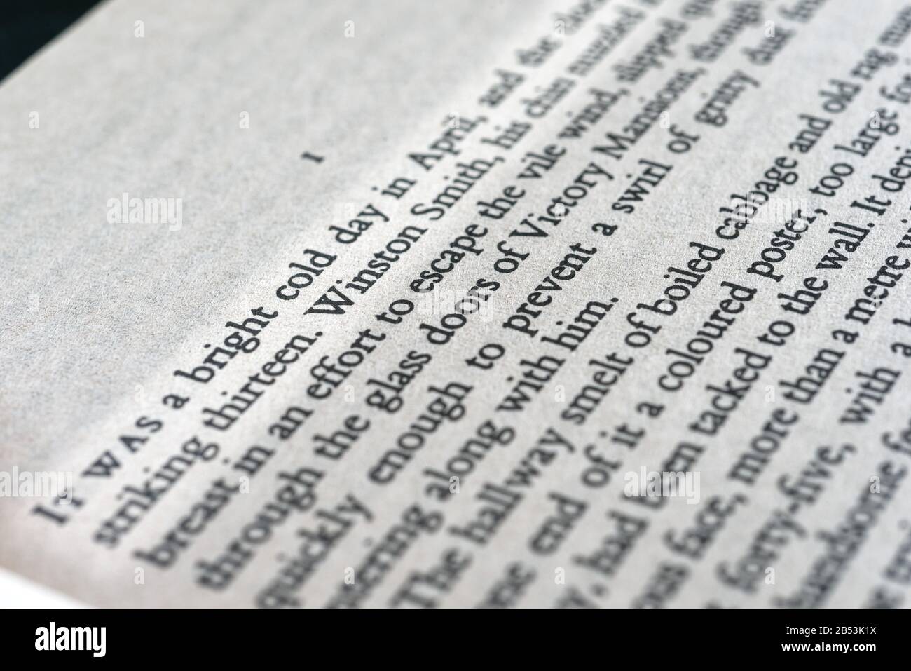 1984 orwell hi-res stock photography and images - Alamy