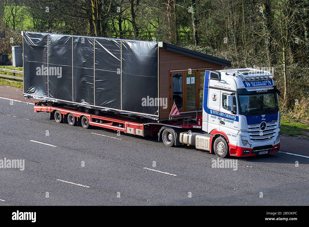 Static caravan Haulage delivery trucks, lorry, transportation, truck ...