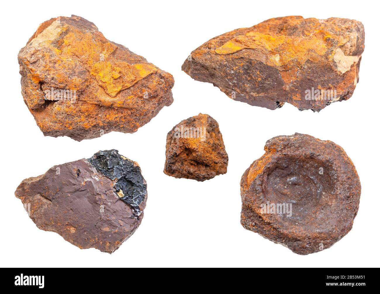 Goethite limonite iron ore hi-res stock photography and images - Alamy