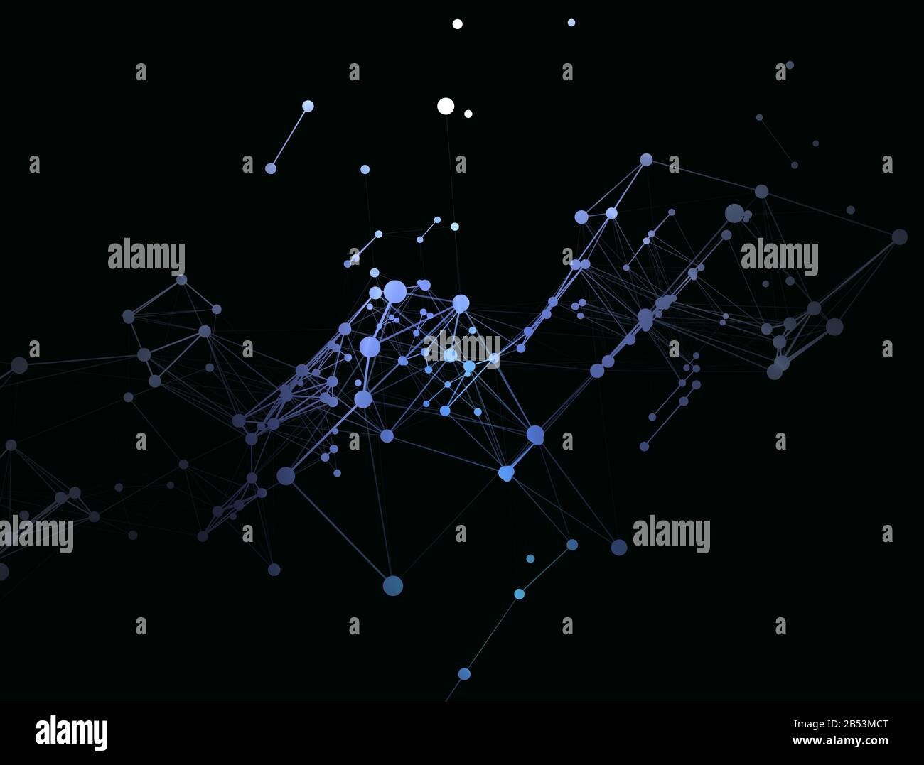 Trendy line art advertising with abstract lines on dark background for ...