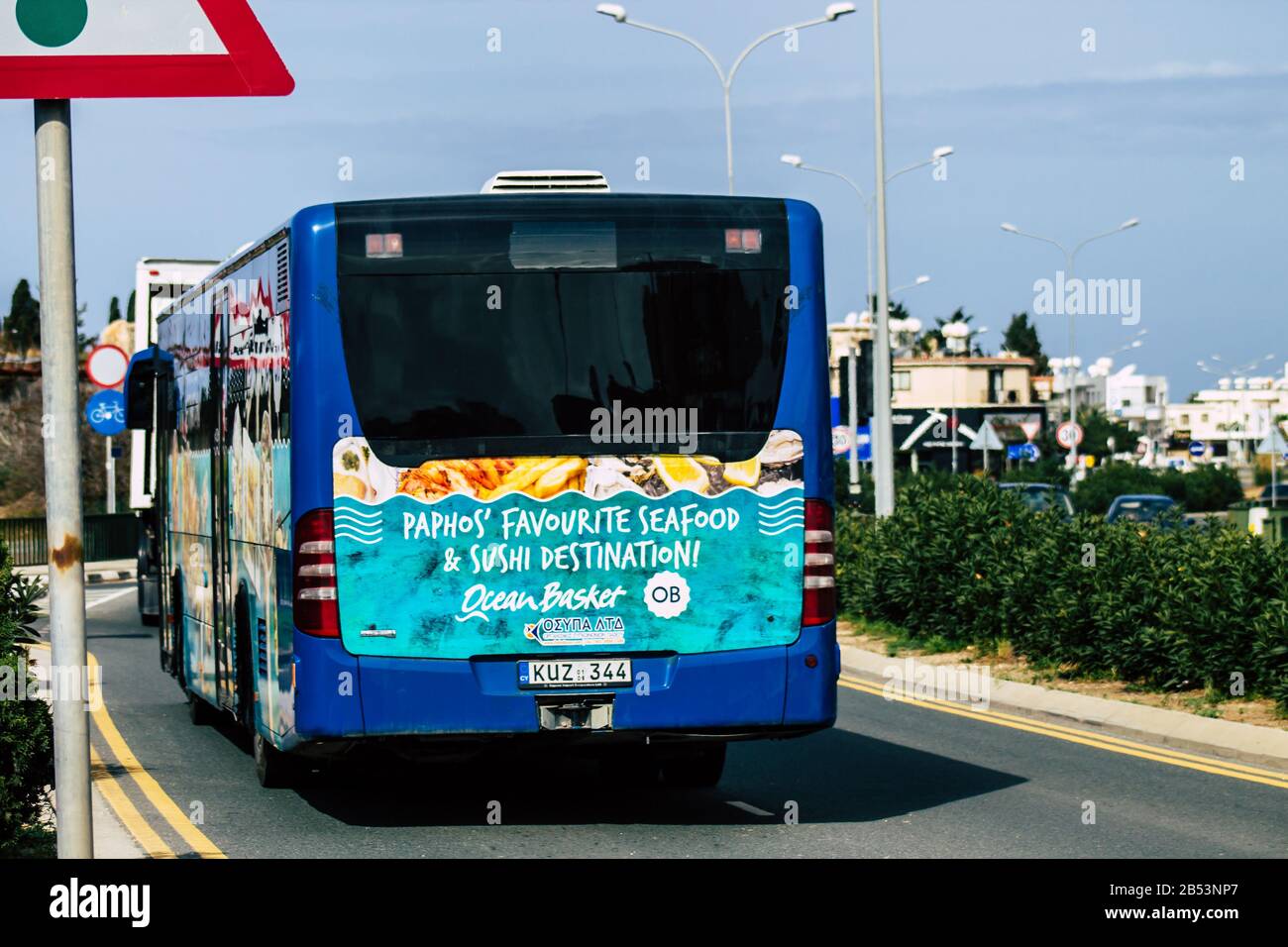 Cyprus Village Bus High Resolution Stock Photography and Images - Alamy