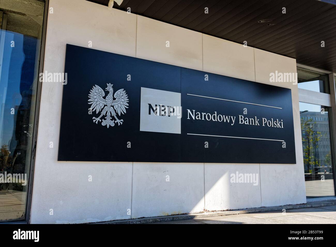 National Polish Bank (Narodowy Bank Polski, NBP) headquarters near ...