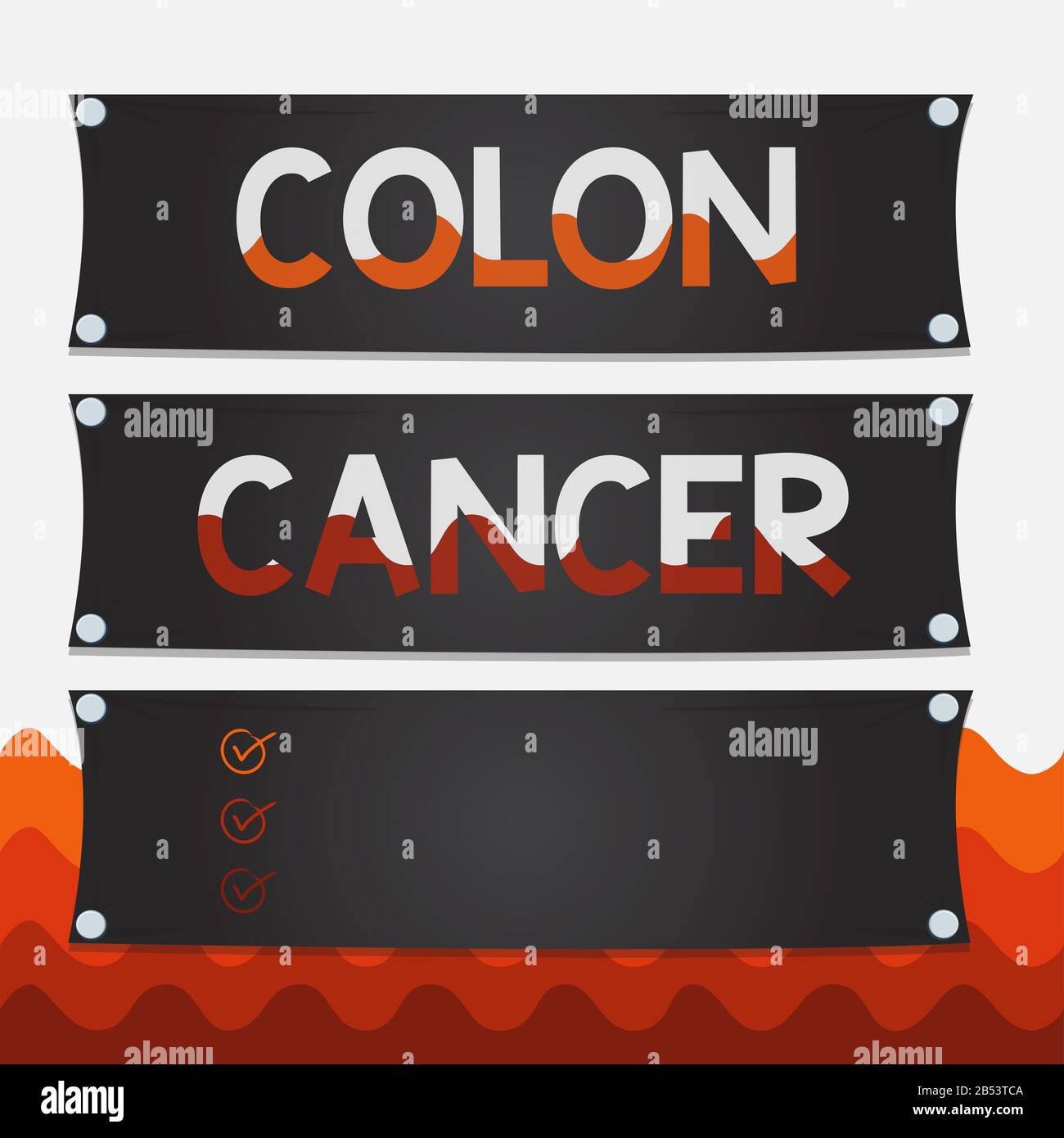 Conceptual hand writing showing Colon Cancer. Concept meaning the ...