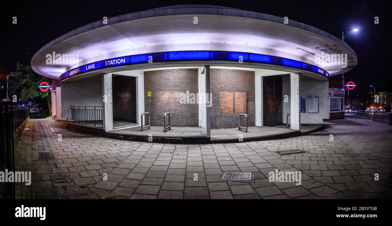 Hanger Lane Underground station Stock Photo - Alamy