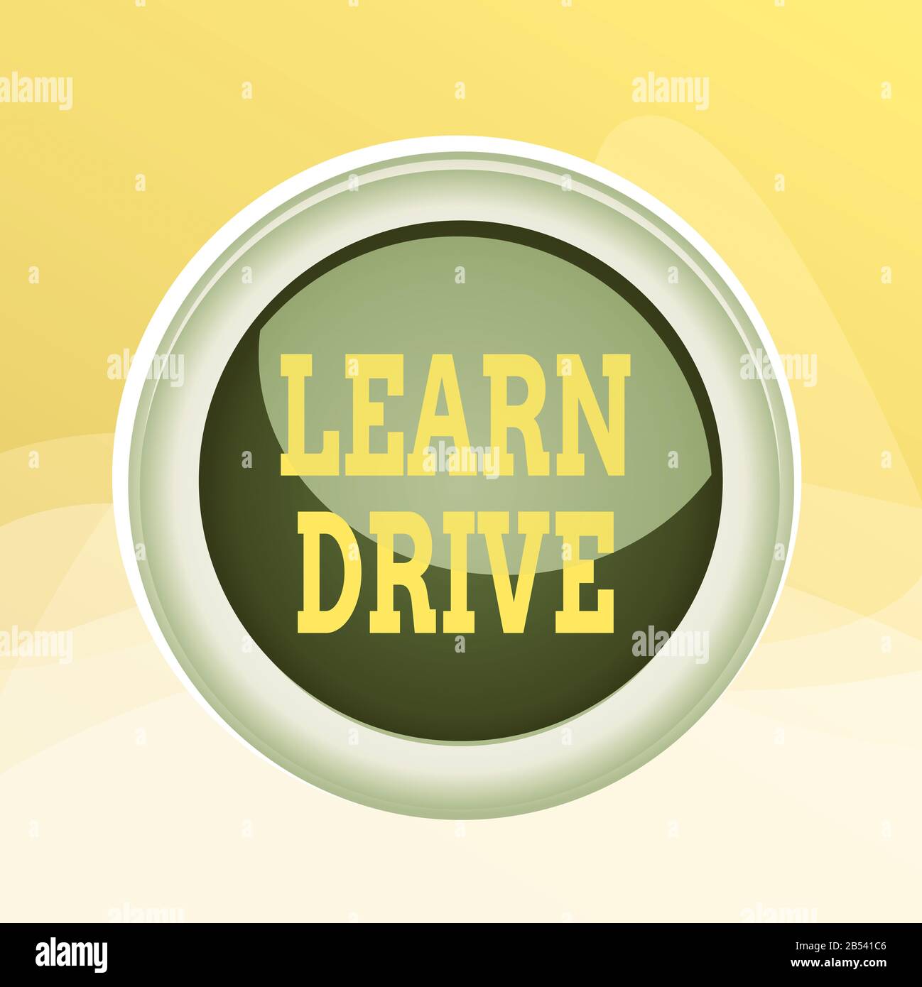 Writing note showing Learn Drive. Business concept for to gain the ...