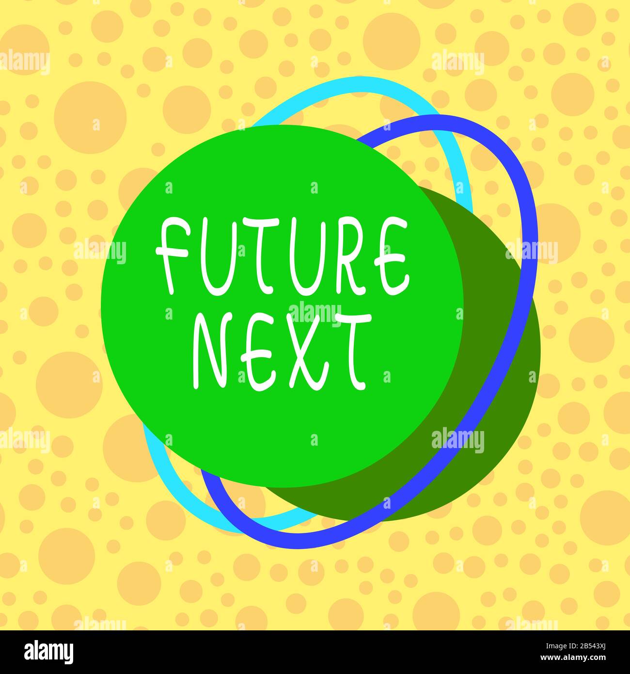 Conceptual hand writing showing Future Next. Concept meaning Set of ...