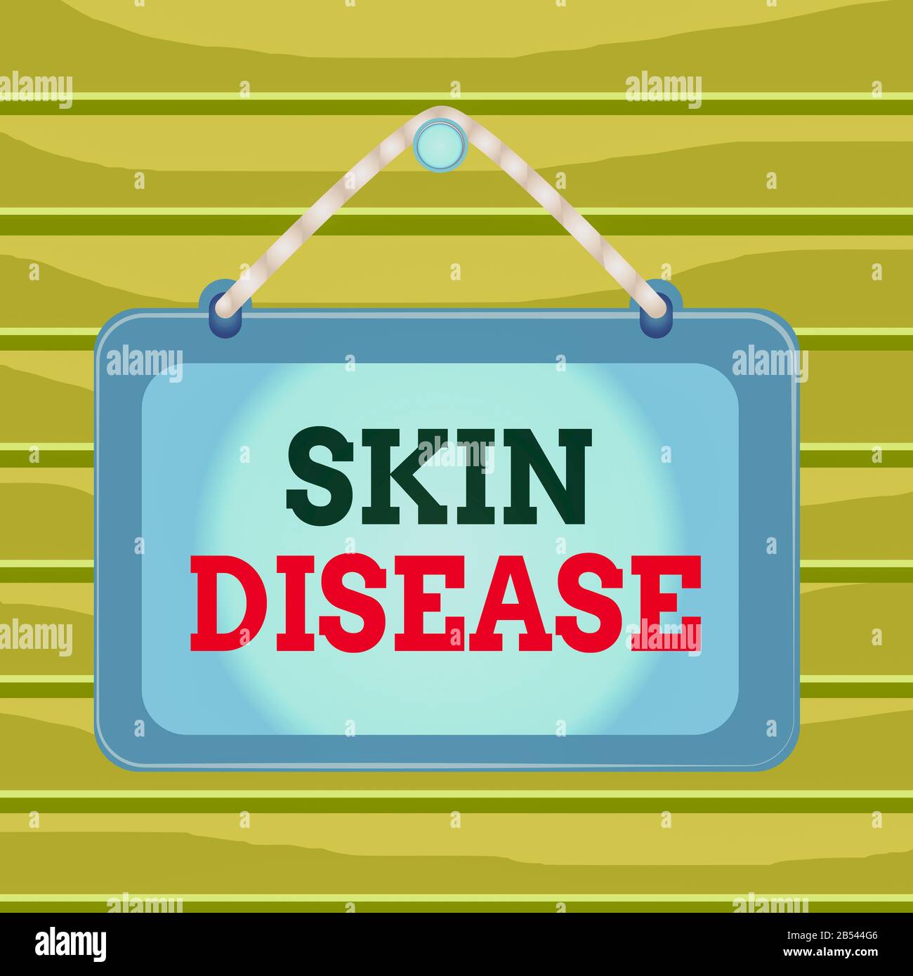 Conceptual hand writing showing Skin Disease. Concept meaning any of ...