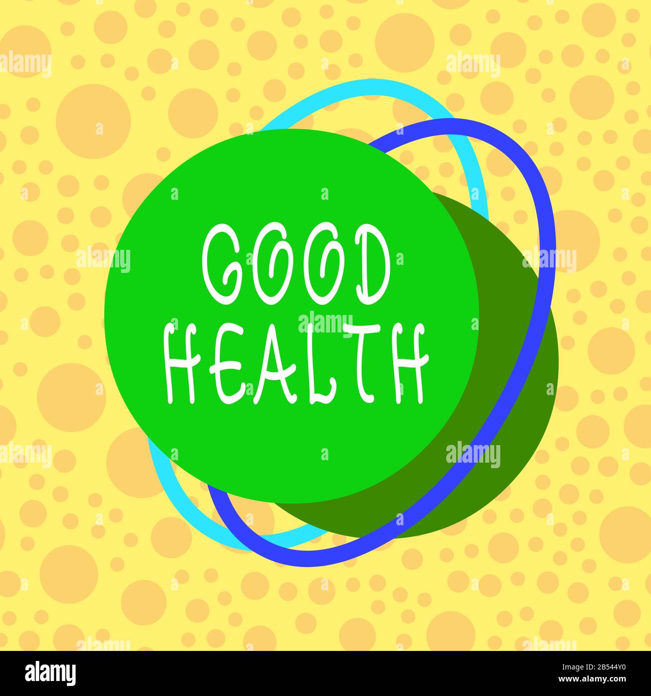 Conceptual hand writing showing Good Health. Concept meaning state of ...