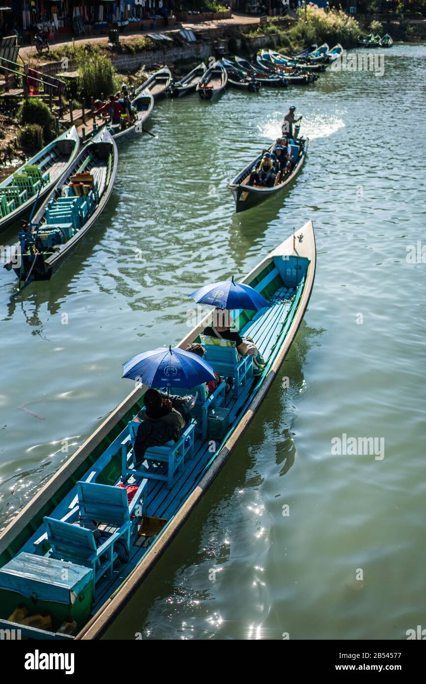 Myanmar festival boat hi-res stock photography and images - Alamy