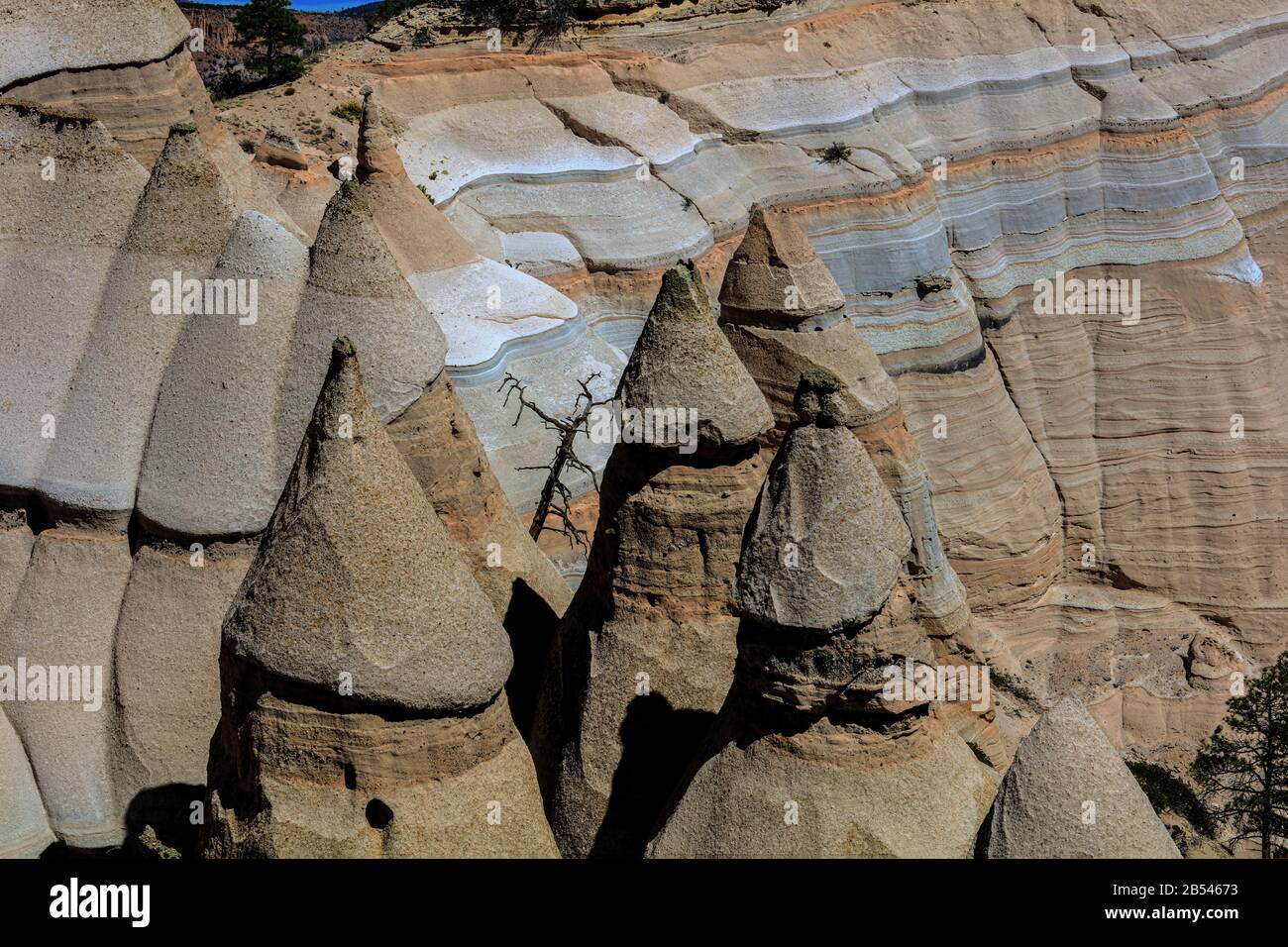 Conical tent like landforms hi-res stock photography and images - Alamy