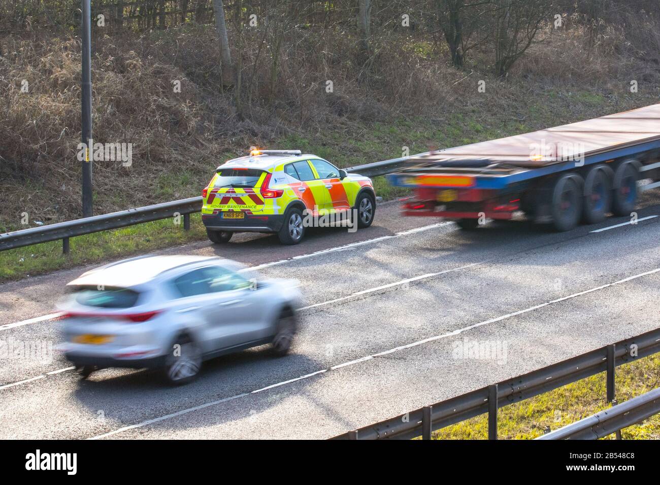 Highway maintenance van High Resolution Stock Photography and Images ...