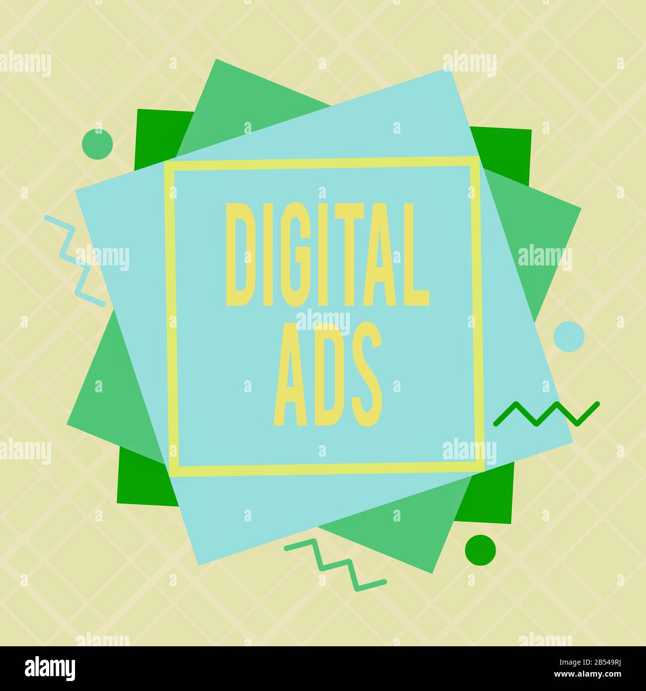 Handwriting text writing Digital Ads. Conceptual photo uses the ...