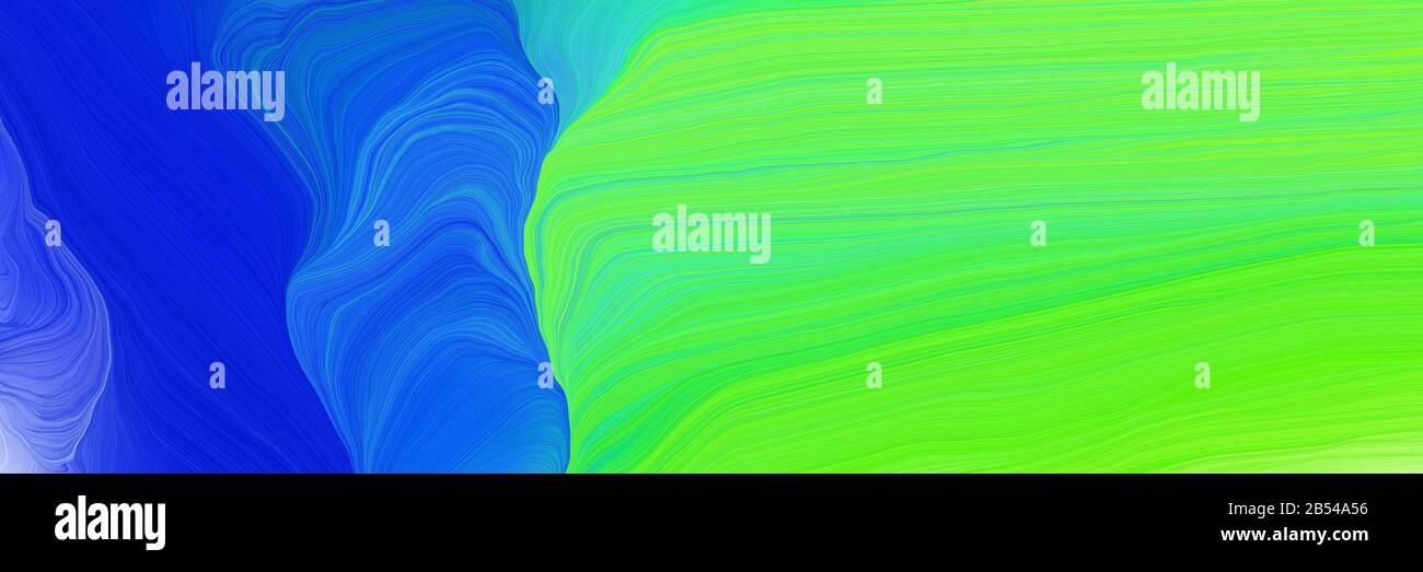 vibrant colored banner background with strong blue, moderate green and ...