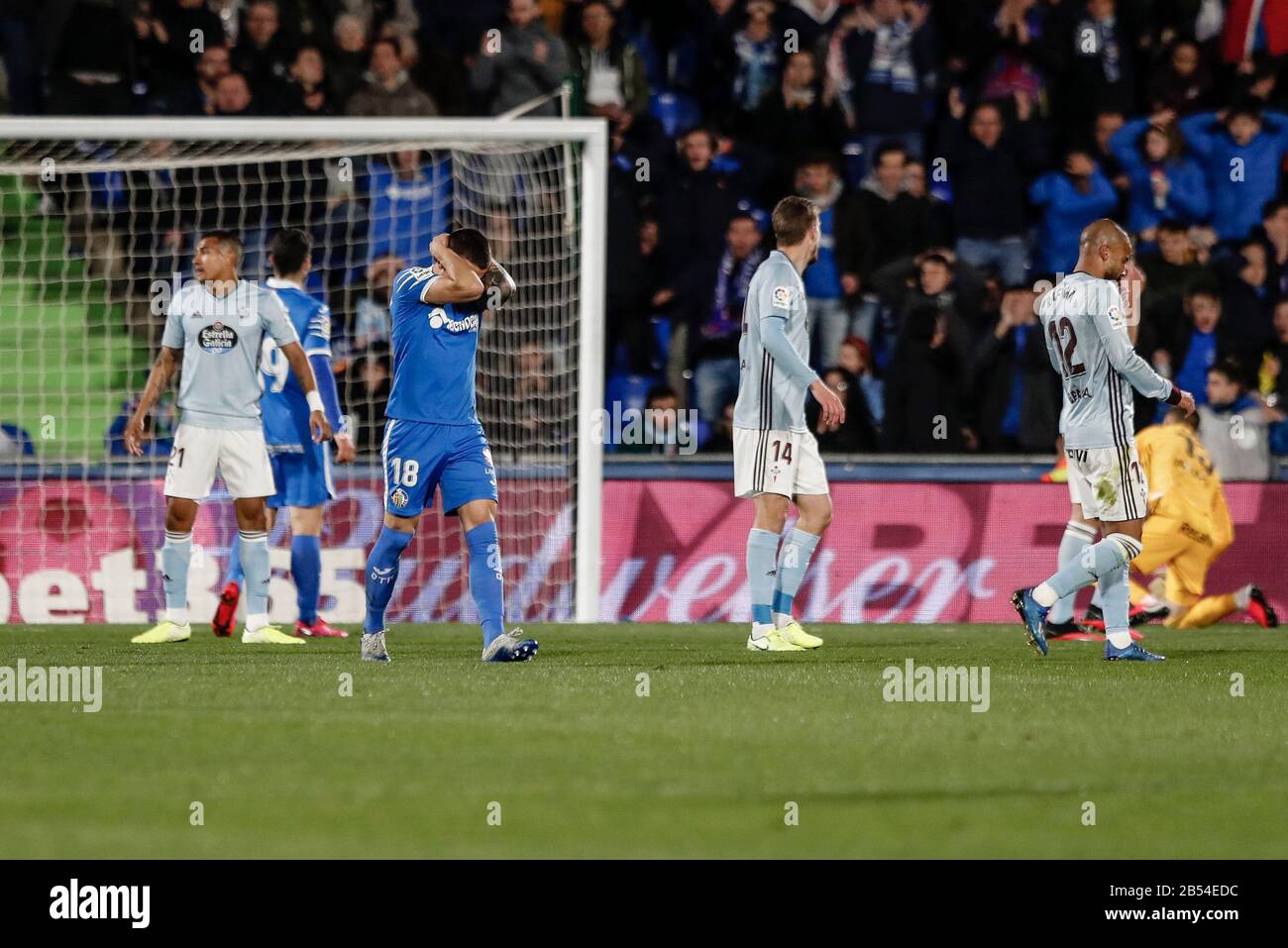 Coliseum Alfonso Perez, Madrid, Spain. 7th Mar, 2020. La Liga Football ...