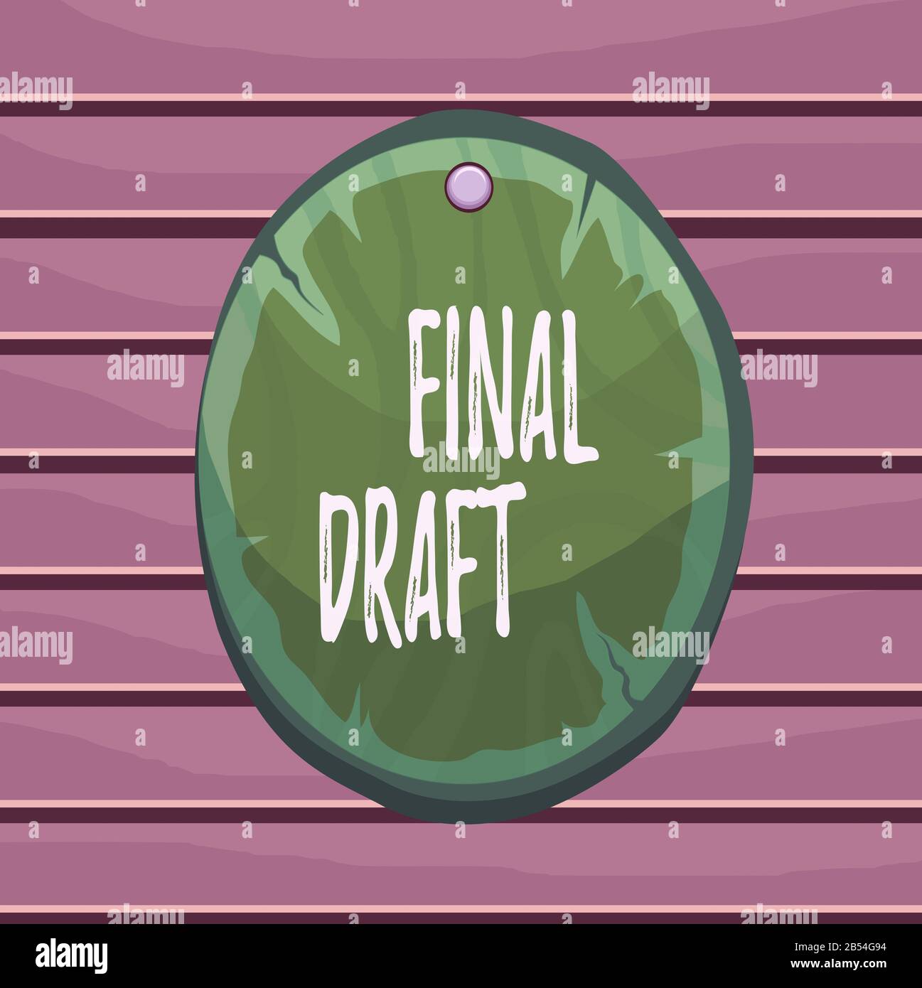 Conceptual hand writing showing Final Draft. Concept meaning final ...