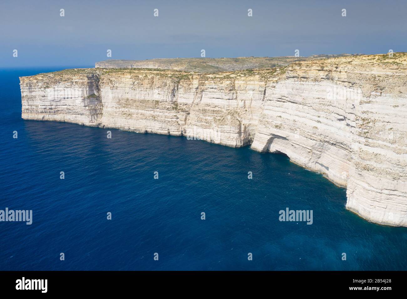 Aerial view of Sanap cliffs. Gozo island, Malta Stock Photo - Alamy