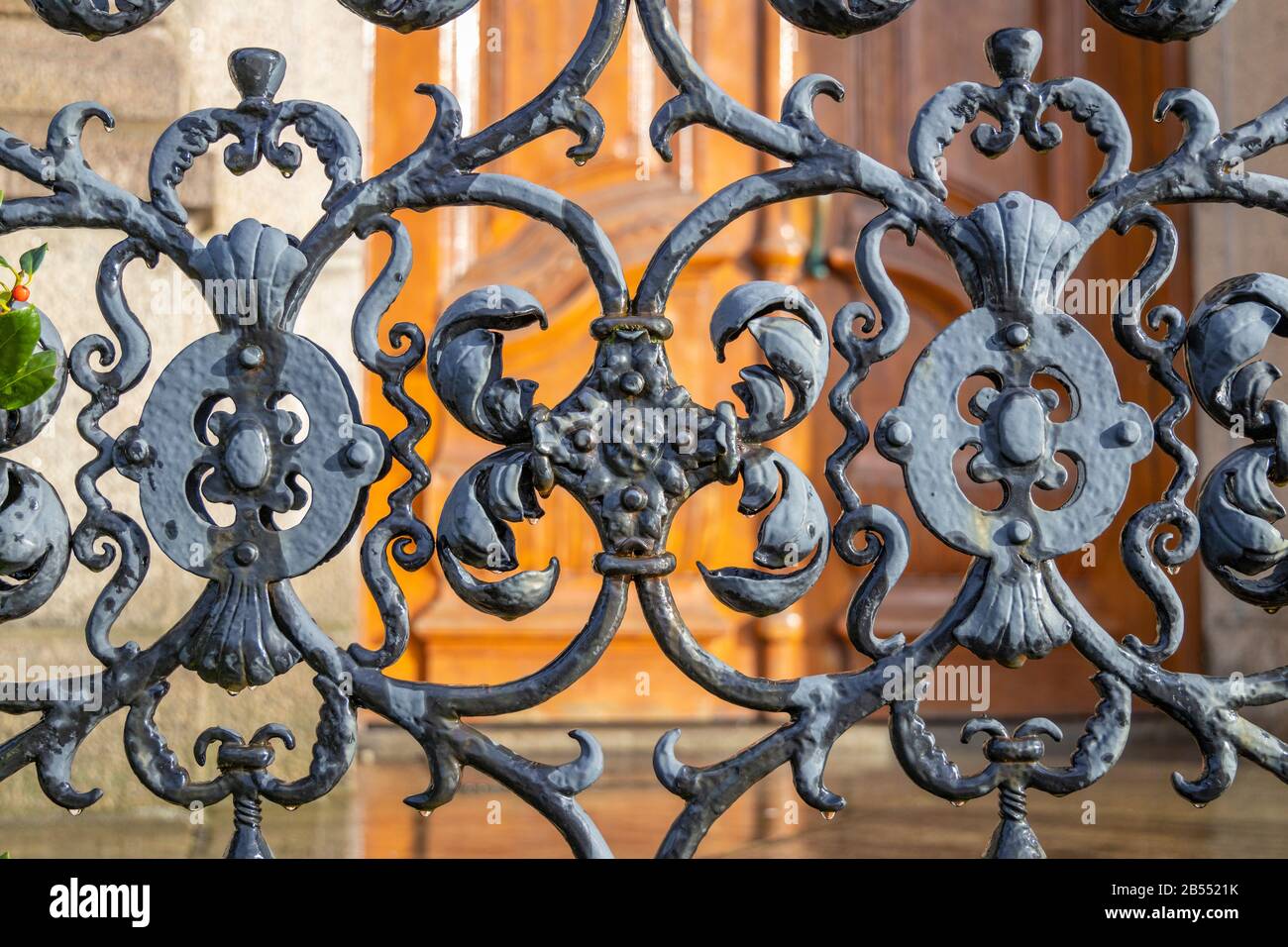 Wrought-iron work in Bergen, Norway Stock Photo - Alamy