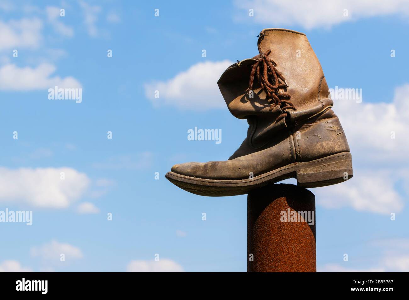 Leather boot hi-res stock photography and images - Alamy
