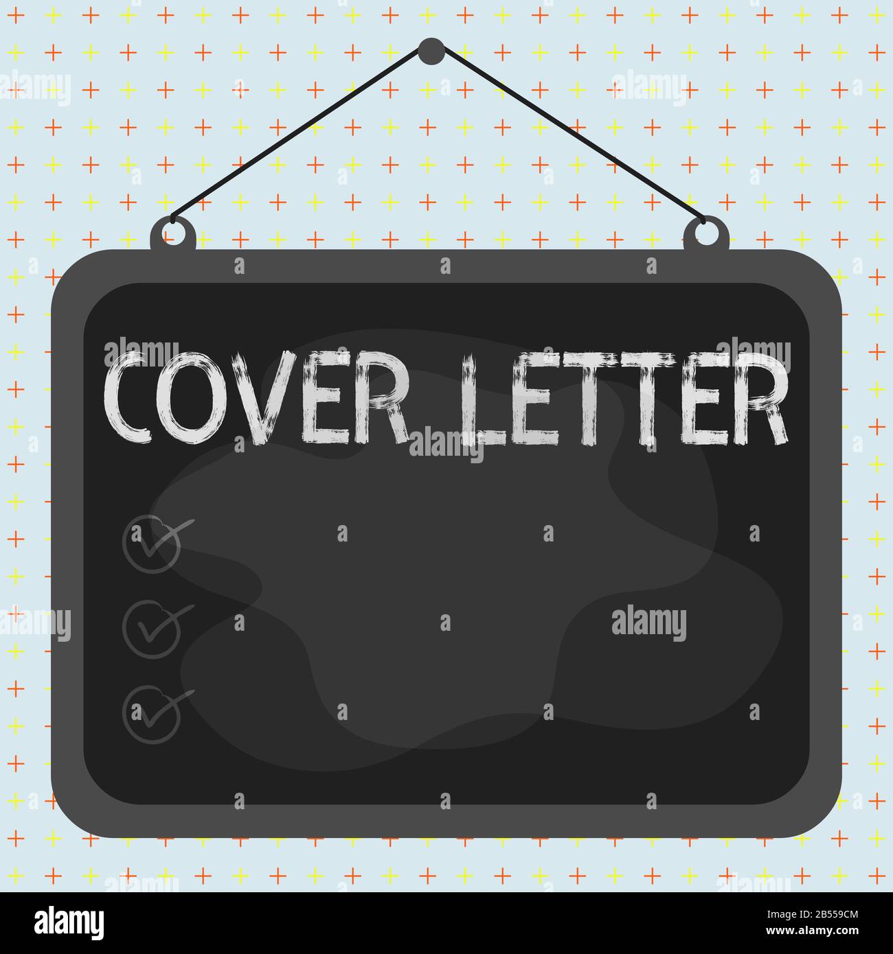 Word writing text Cover Letter. Business photo showcasing document ...