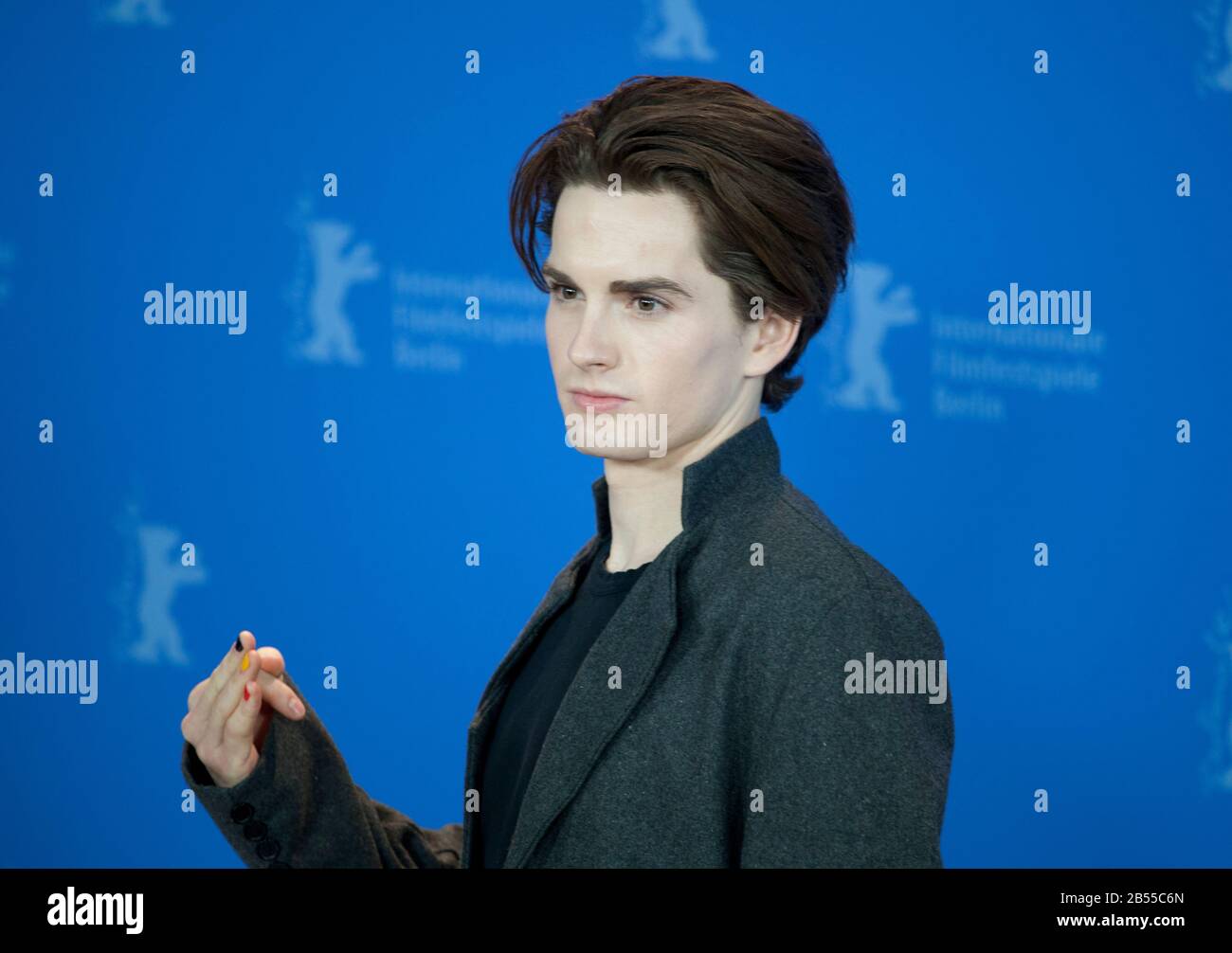 Actor Maximillian Johnson at the photocall for the film High Ground at ...