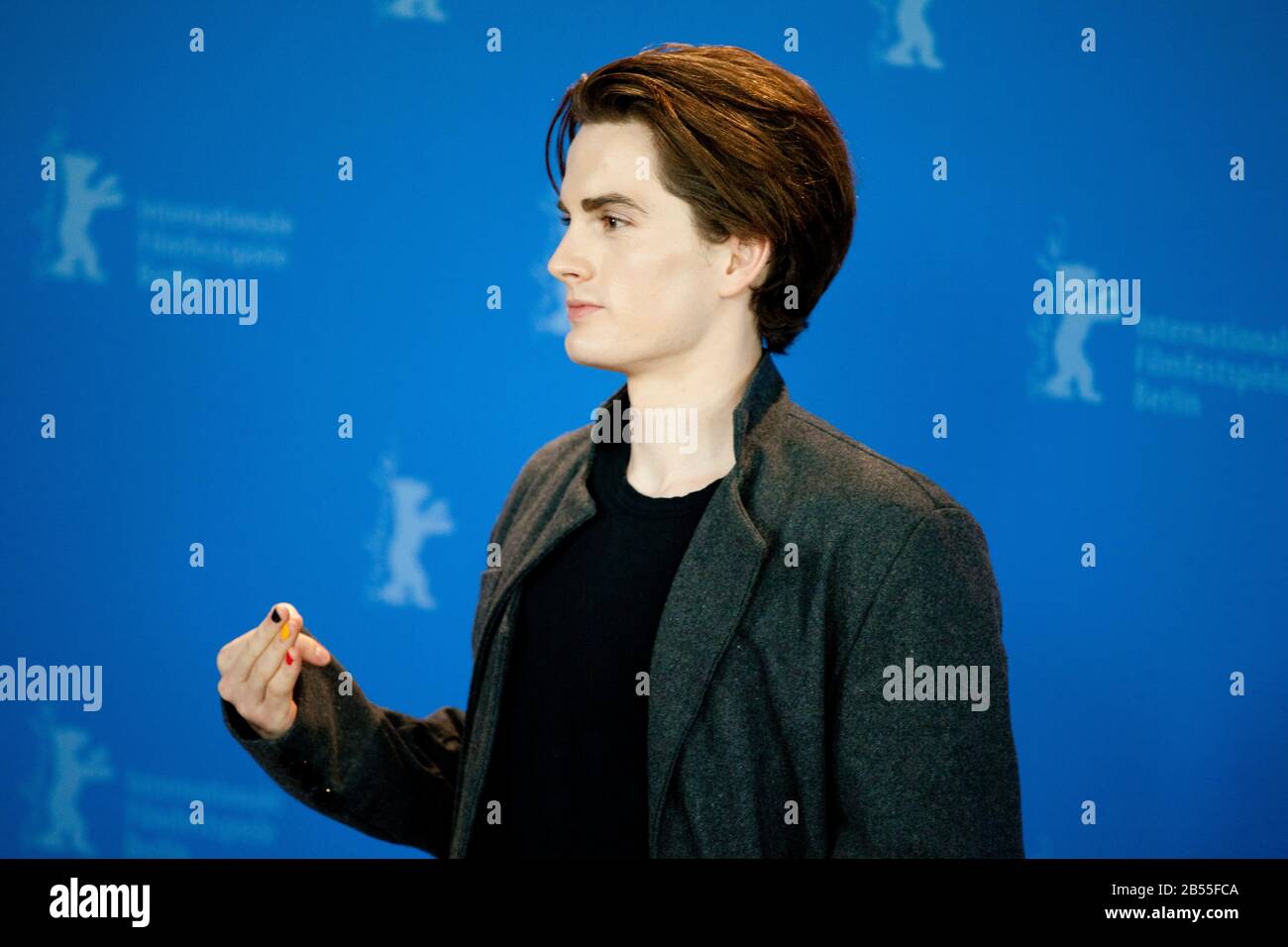 Actor Maximillian Johnson at the photocall for the film High Ground at ...
