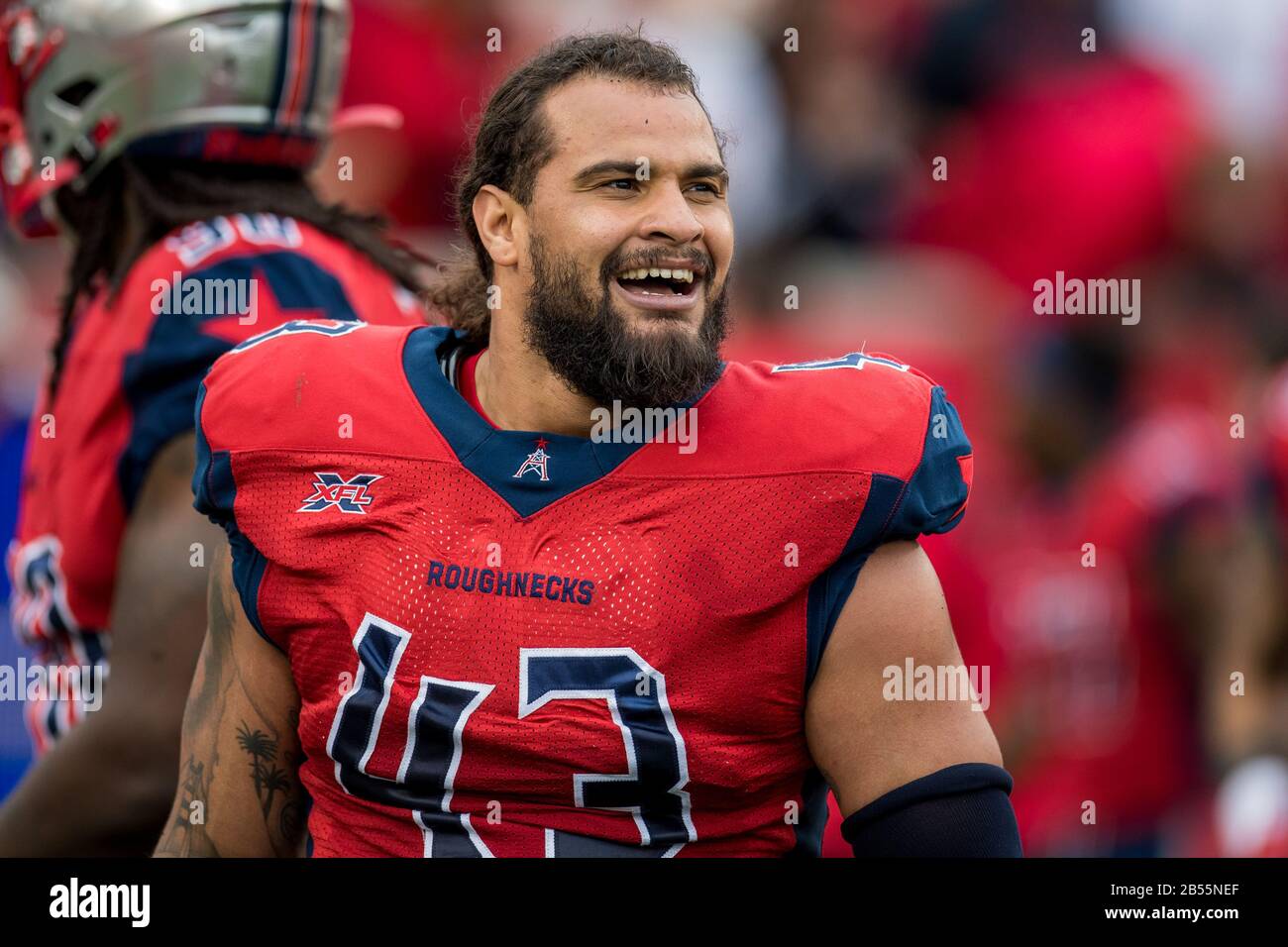 Houston, TX, USA. 7th Mar, 2020. Houston Roughnecks linebacker Carl ...