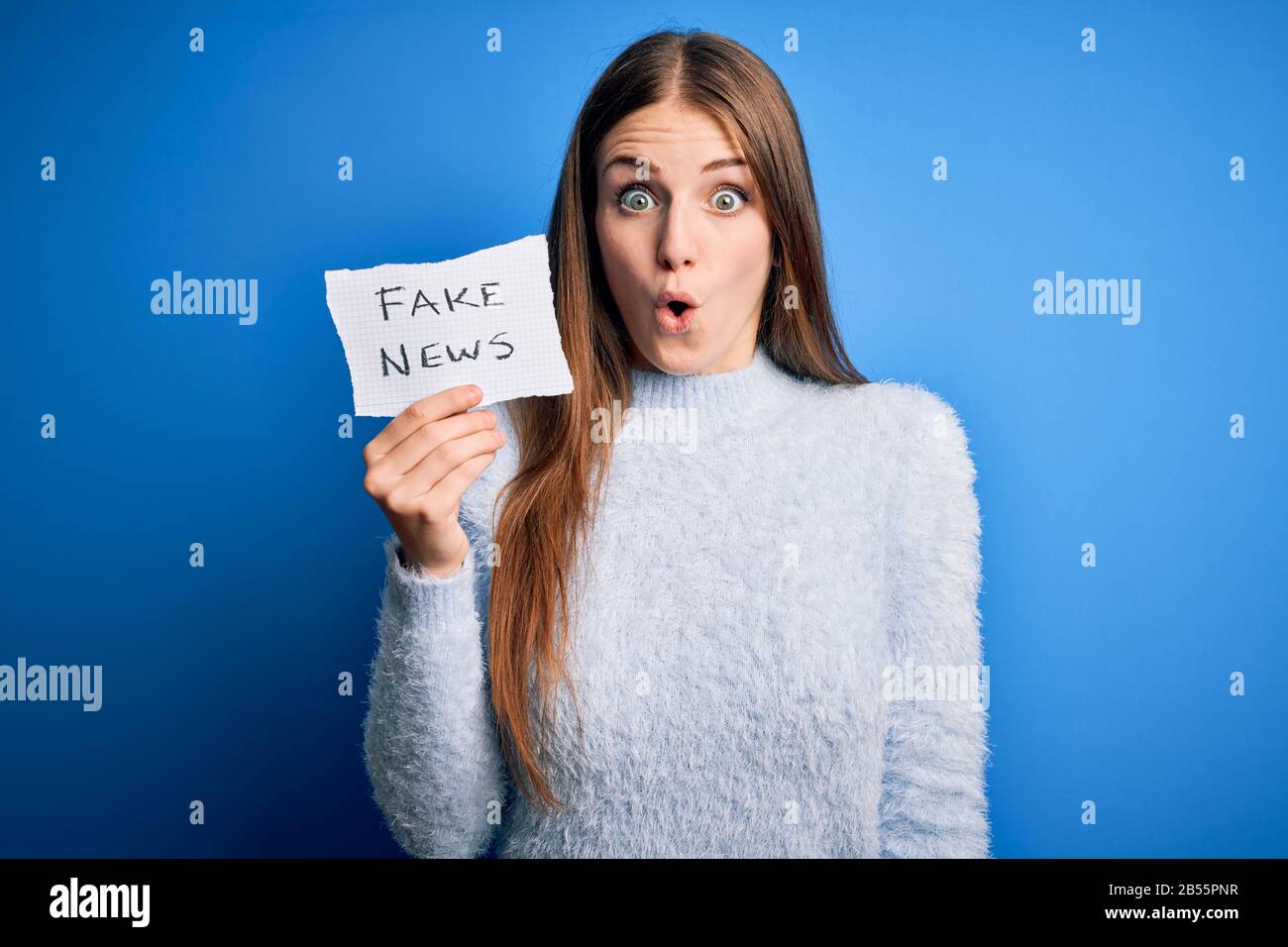 Funny fake news in paper hi-res stock photography and images - Alamy