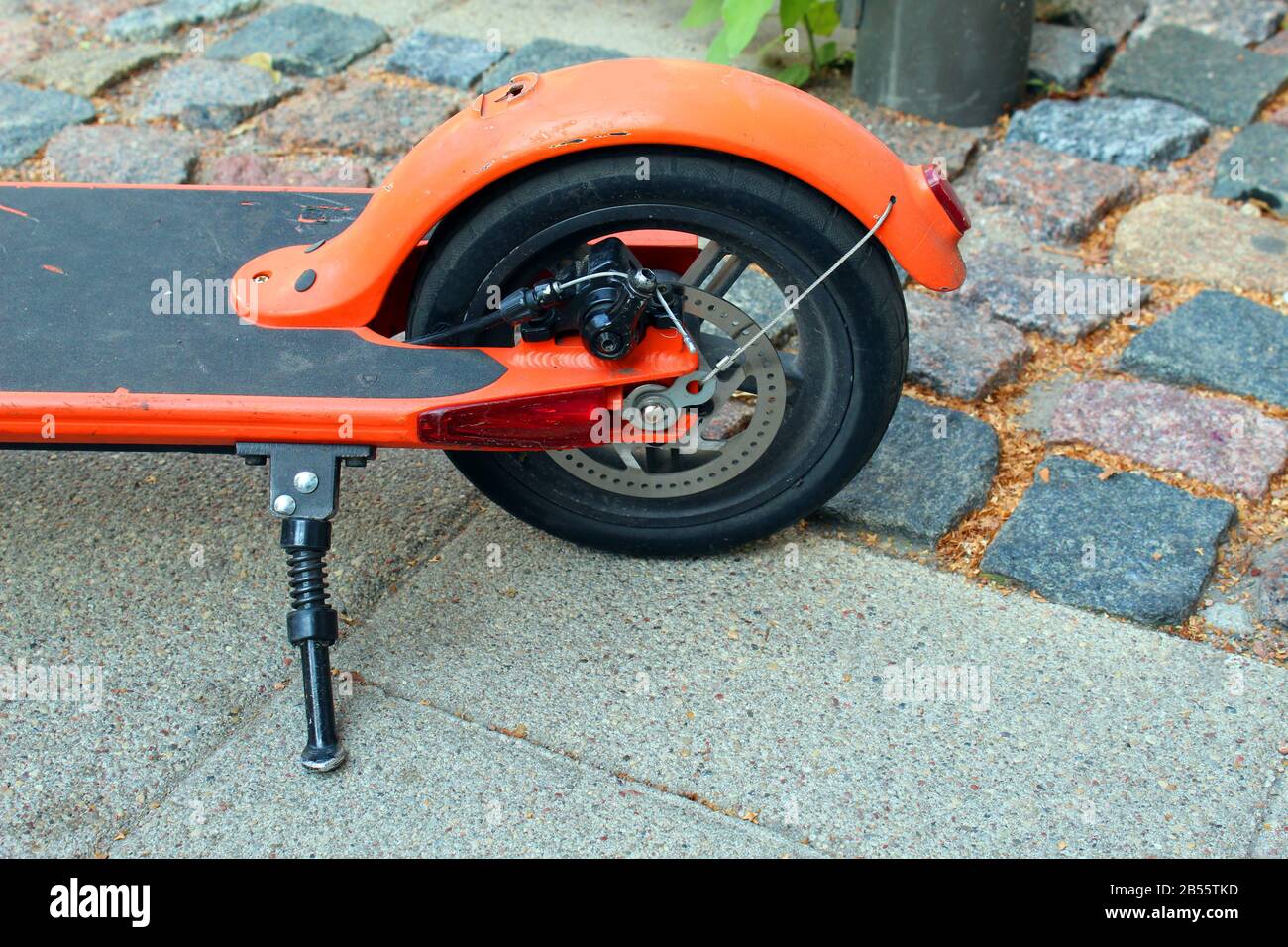 Small rear wheel of bike Stock Photo - Alamy