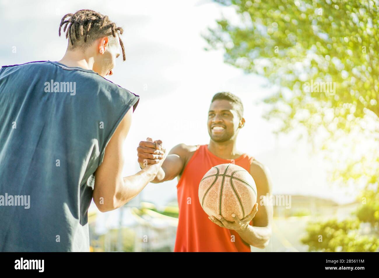 Competition young athletes hi-res stock photography and images - Alamy