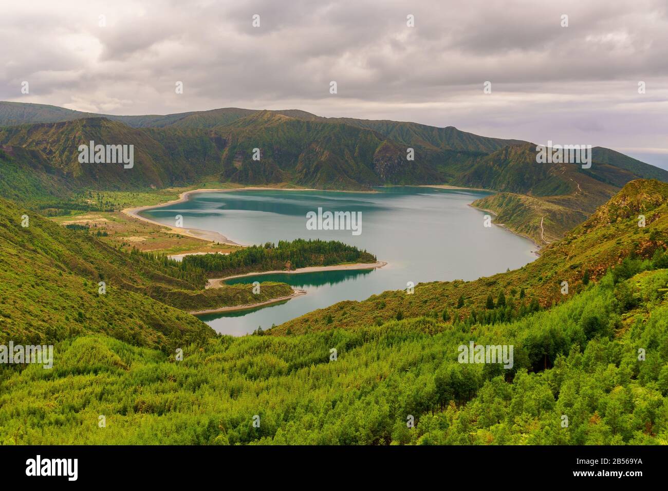 Azores ponta delgada crater hi-res stock photography and images - Alamy