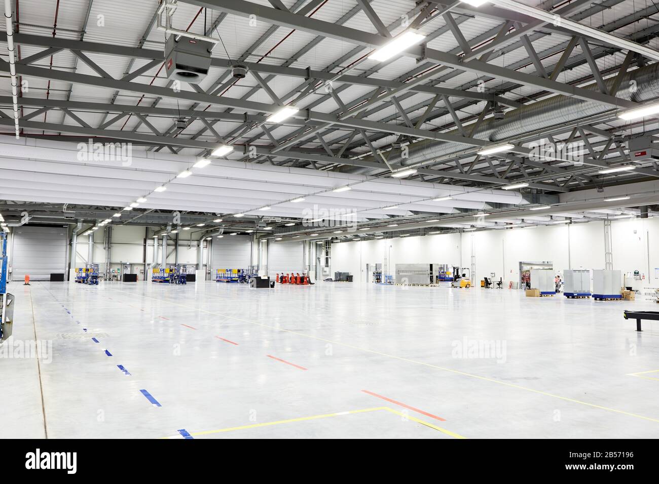 Wind turbine factory Stock Photo - Alamy