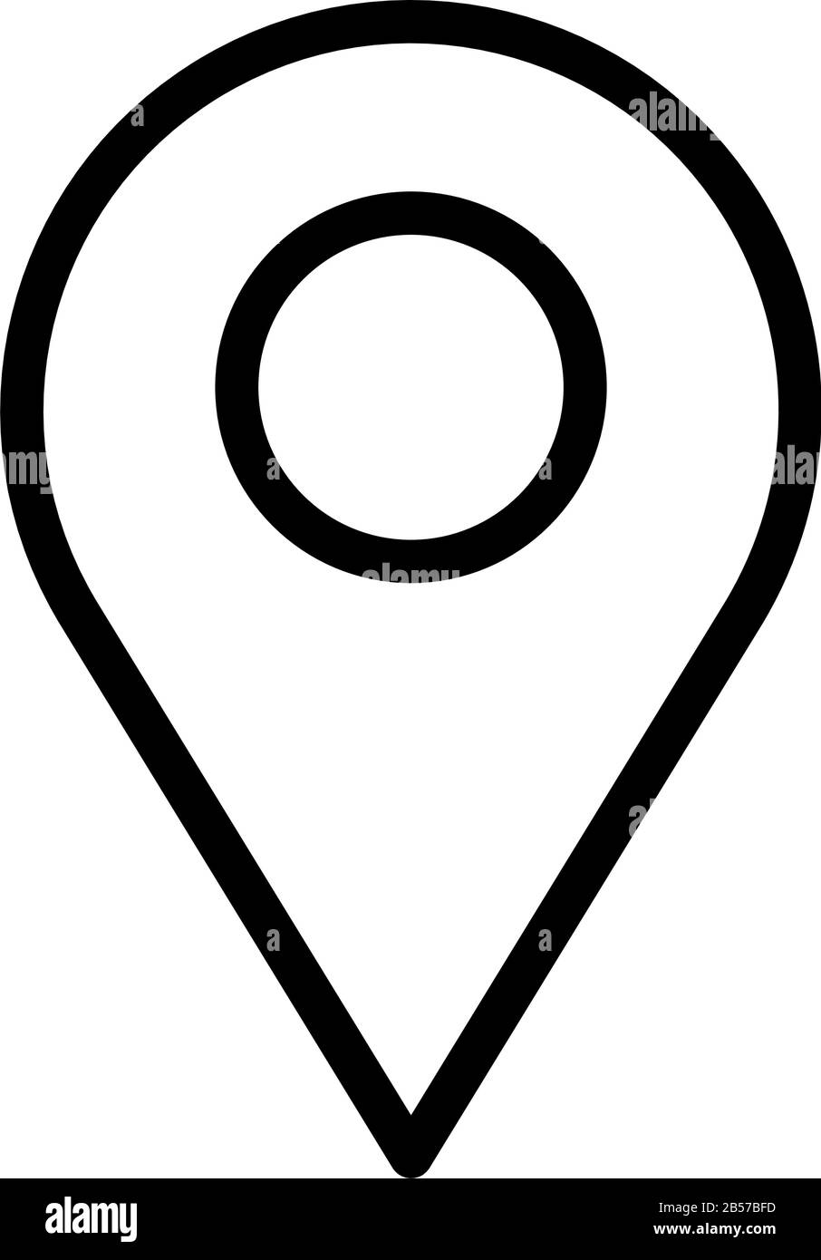 geolocation tag on white background vector illustration design Stock ...