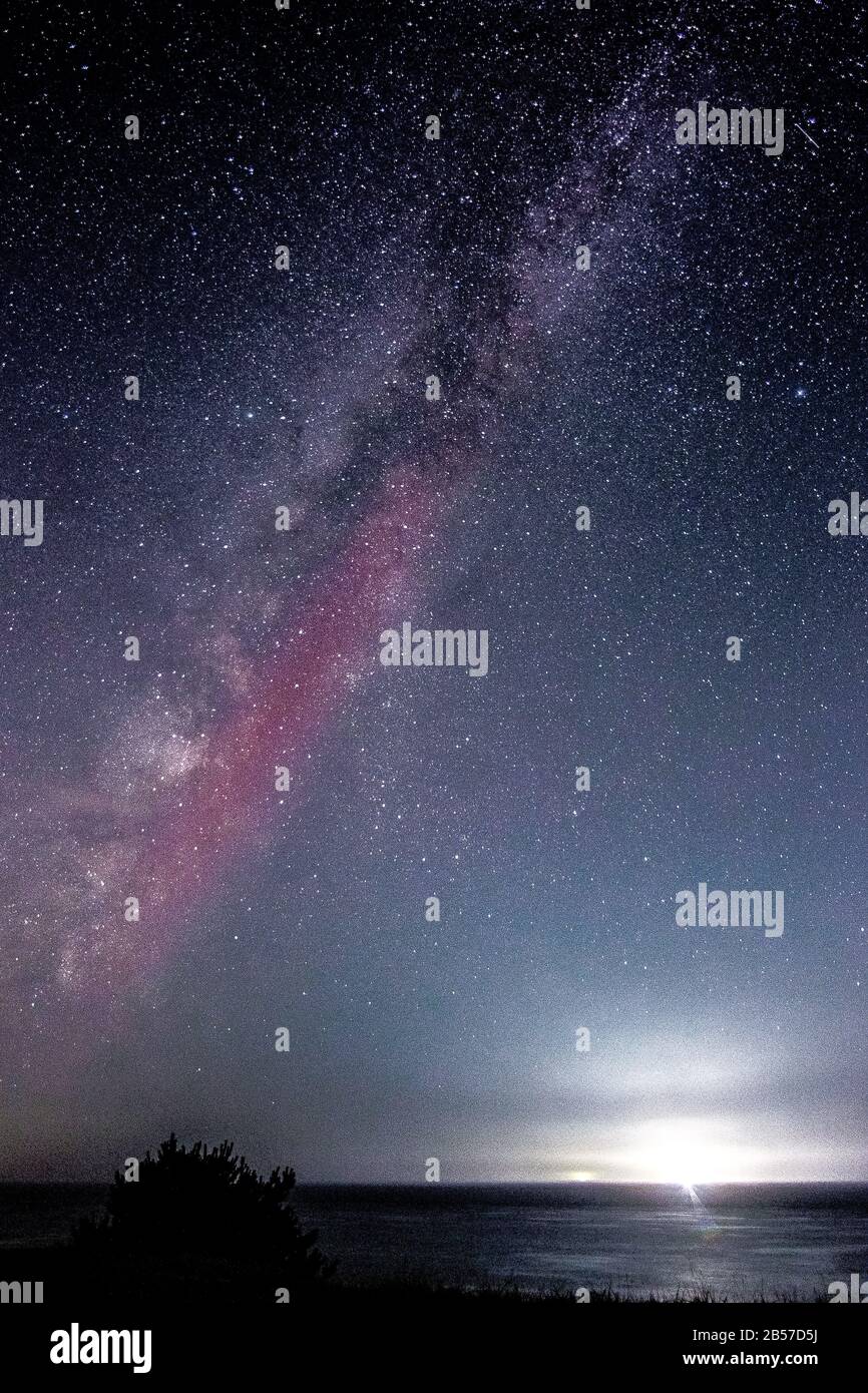 The Milky Way taken in Iki City, Nagasaki Prefecture, Japan Stock Photo ...