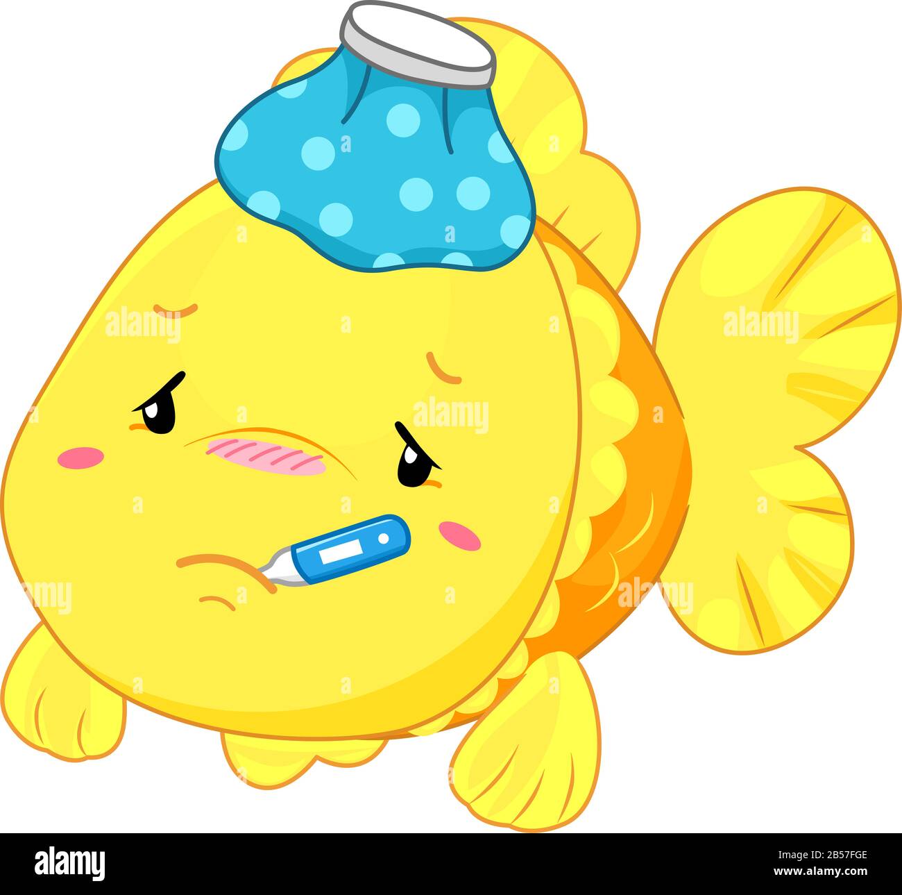 Sick fish clipart hi-res stock photography and images - Alamy