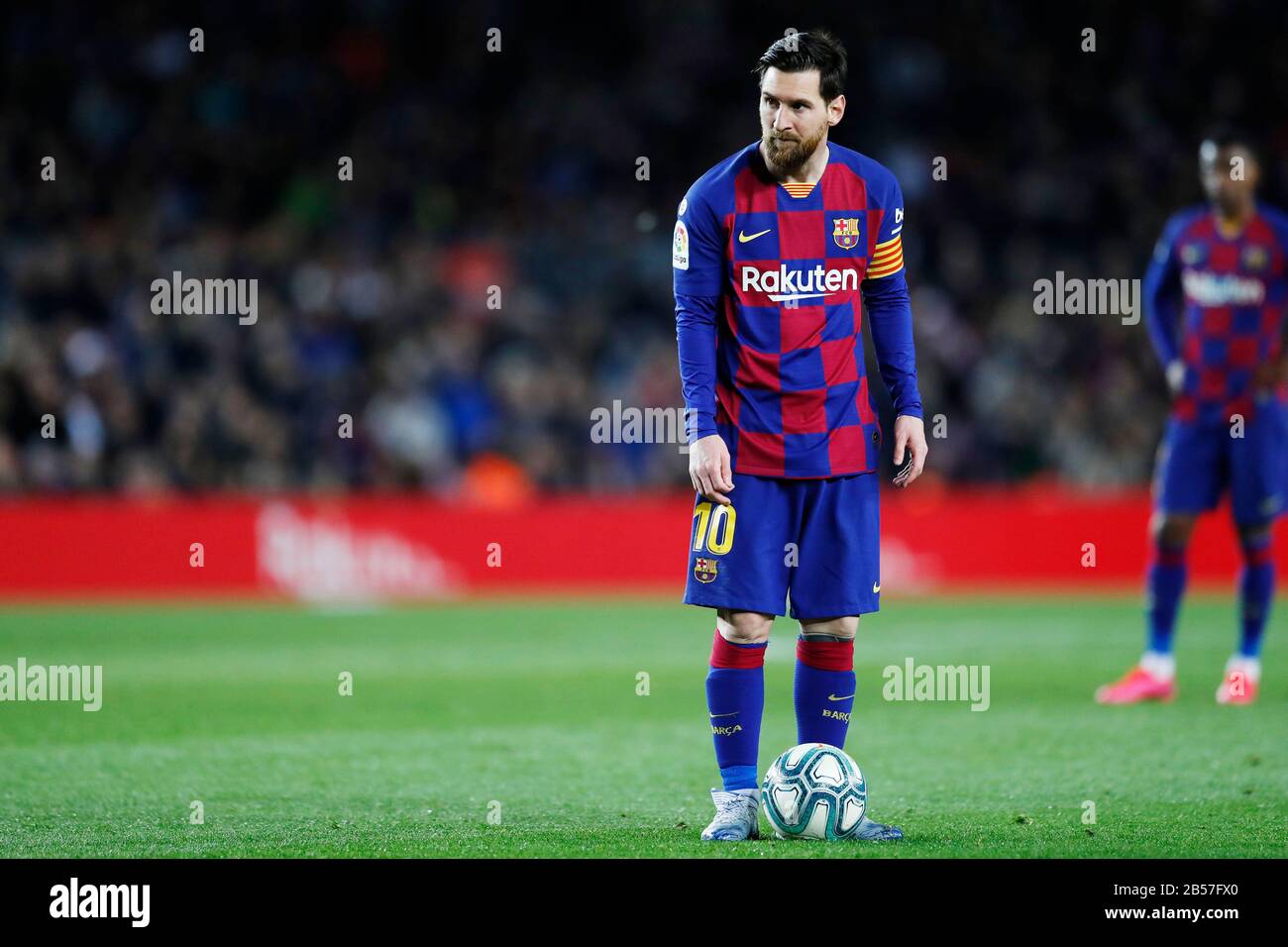 Barcelona, Spain. Credit: D. 7th Mar, 2020. Lionel Messi (Barcelona ...