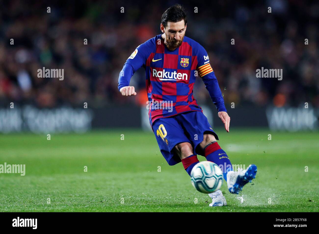 Barcelona, Spain. Credit: D. 7th Mar, 2020. Lionel Messi (Barcelona ...