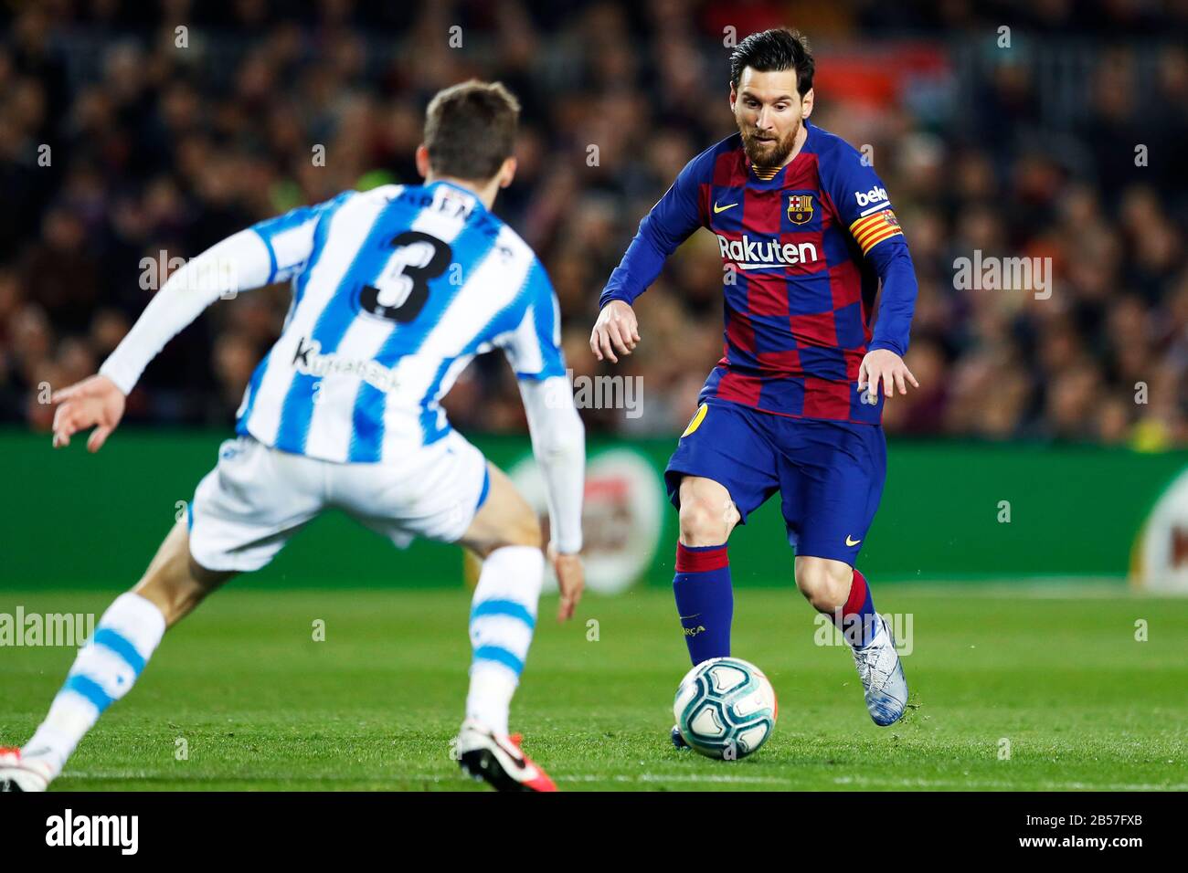 Barcelona, Spain. Credit: D. 7th Mar, 2020. Lionel Messi (Barcelona ...