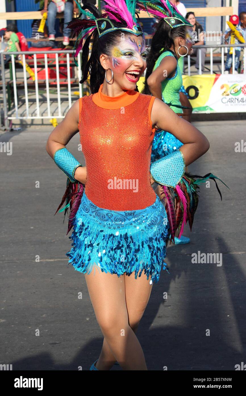 Colombian dance costume hi-res stock photography and images - Alamy