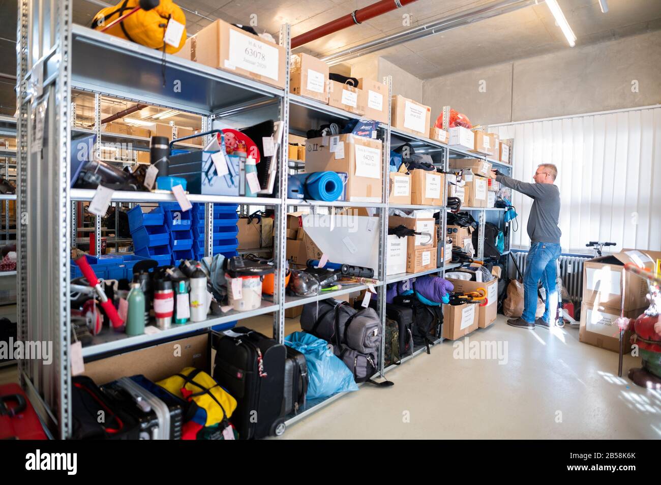 Lost property office hi-res stock photography and images - Alamy