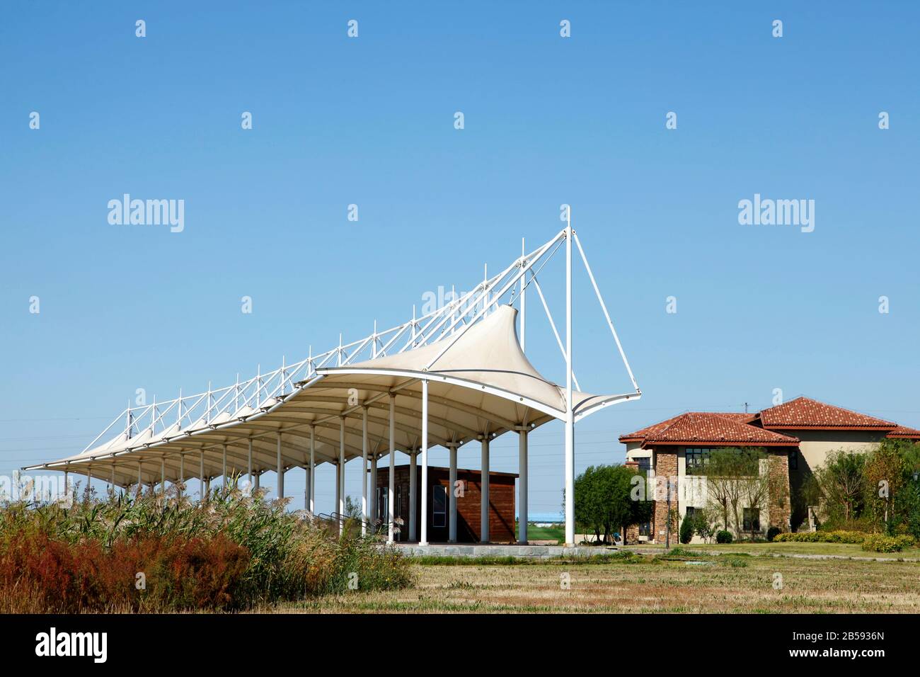 Golf course construction Stock Photo - Alamy