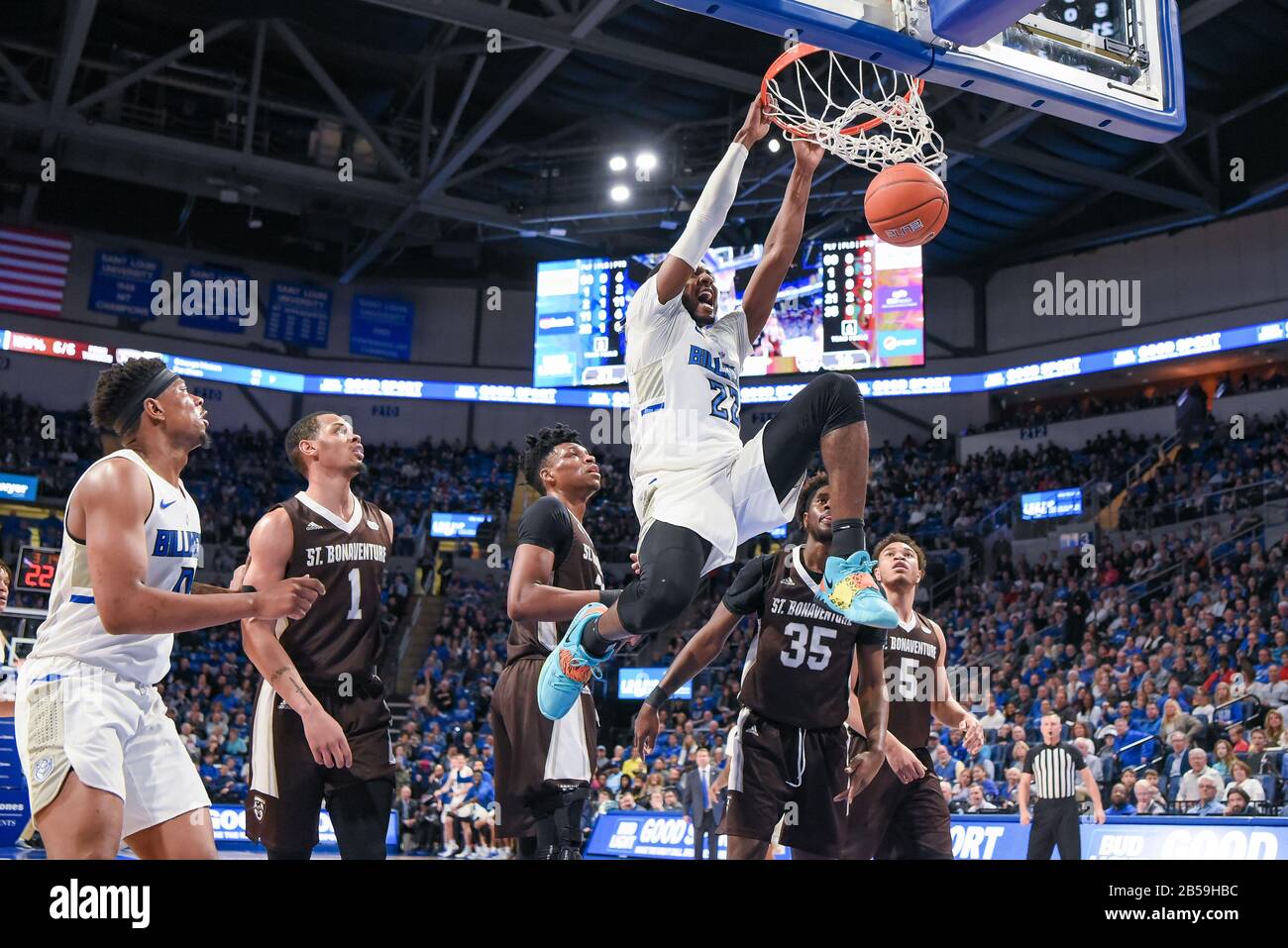 Mar 07, 2020: Saint Louis Billikens forward Terrence Hargrove Jr. (22 ...