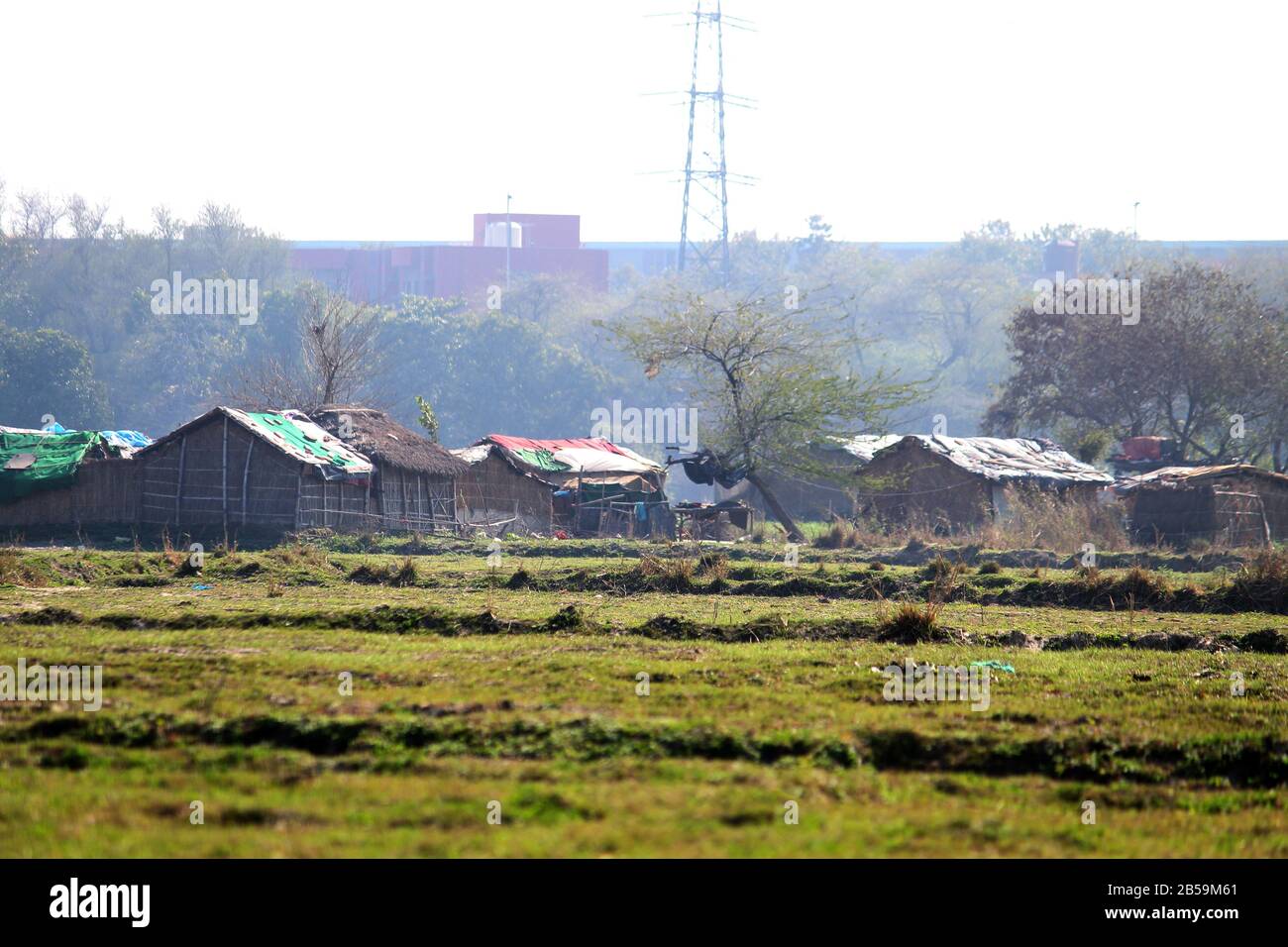 rural india village Stock Photo - Alamy