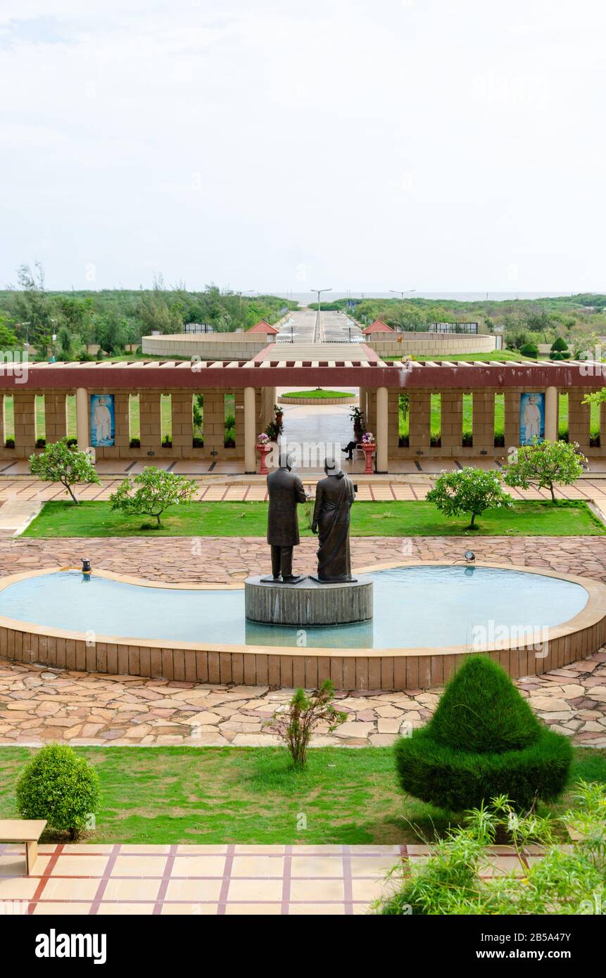 Complete layout view of Kranti Teerth, Shyamji Krishna Varma Memorial ...