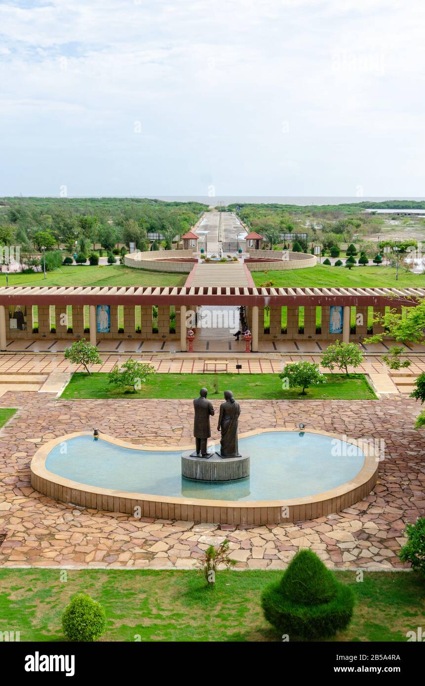 Complete layout view of Kranti Teerth, Shyamji Krishna Varma Memorial ...