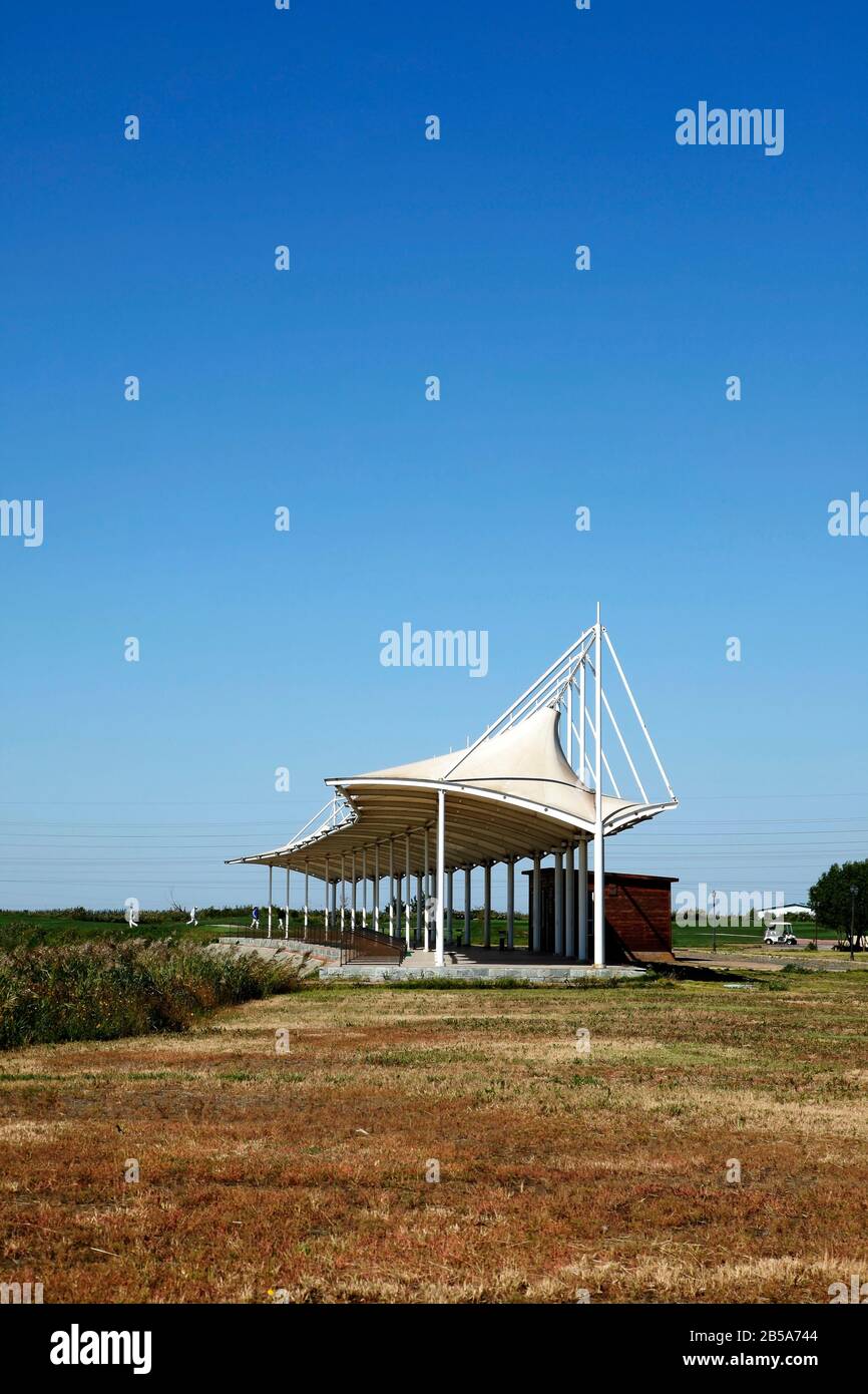 Golf course construction Stock Photo - Alamy