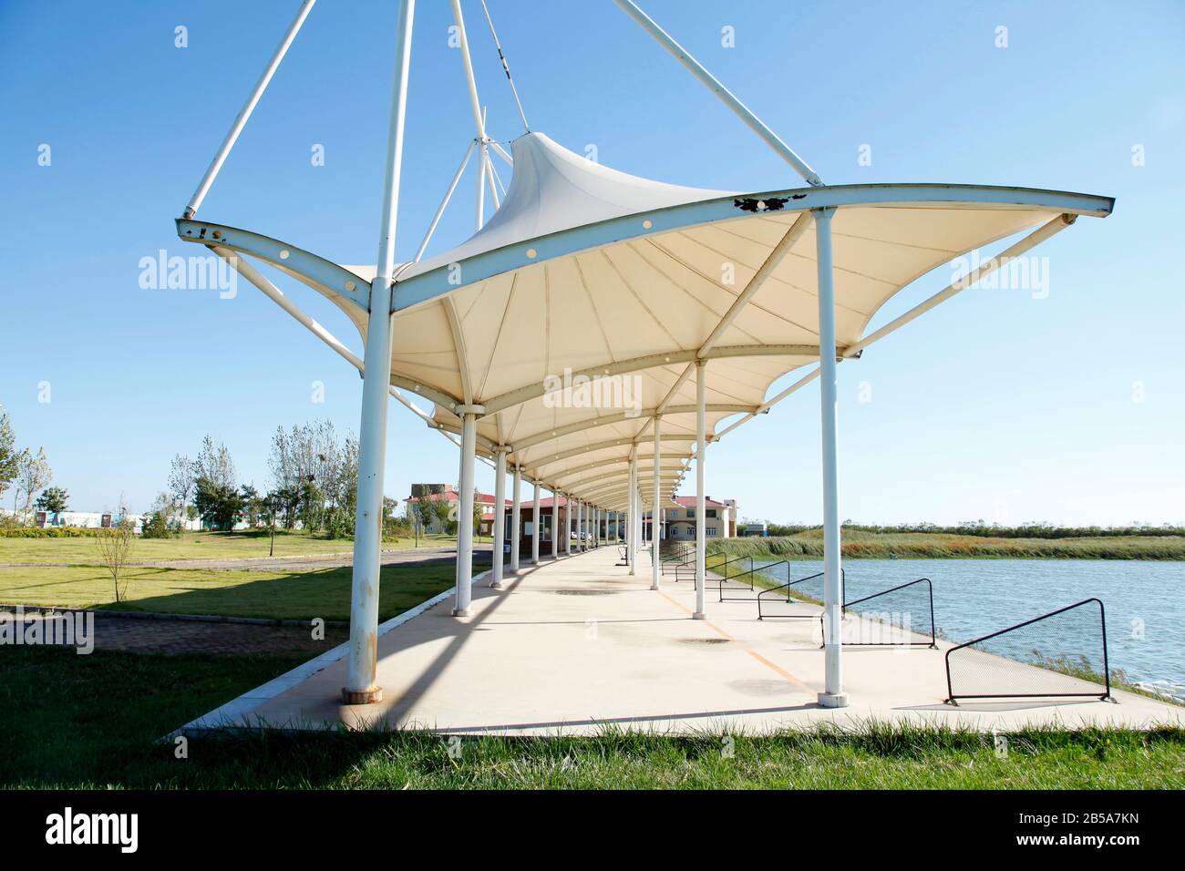 Golf course construction Stock Photo - Alamy