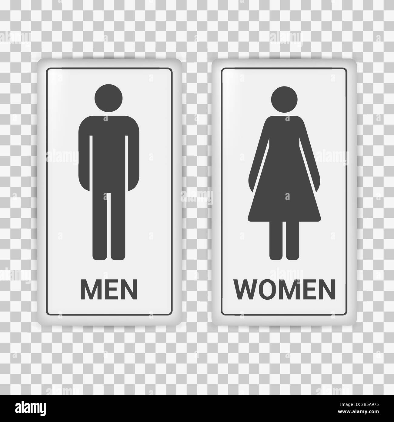 Mens Bathroom Sign Vector