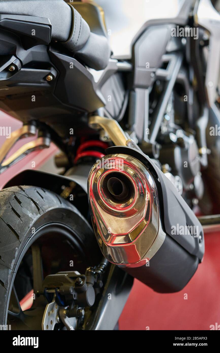 Tail pipes hi-res stock photography and images - Alamy