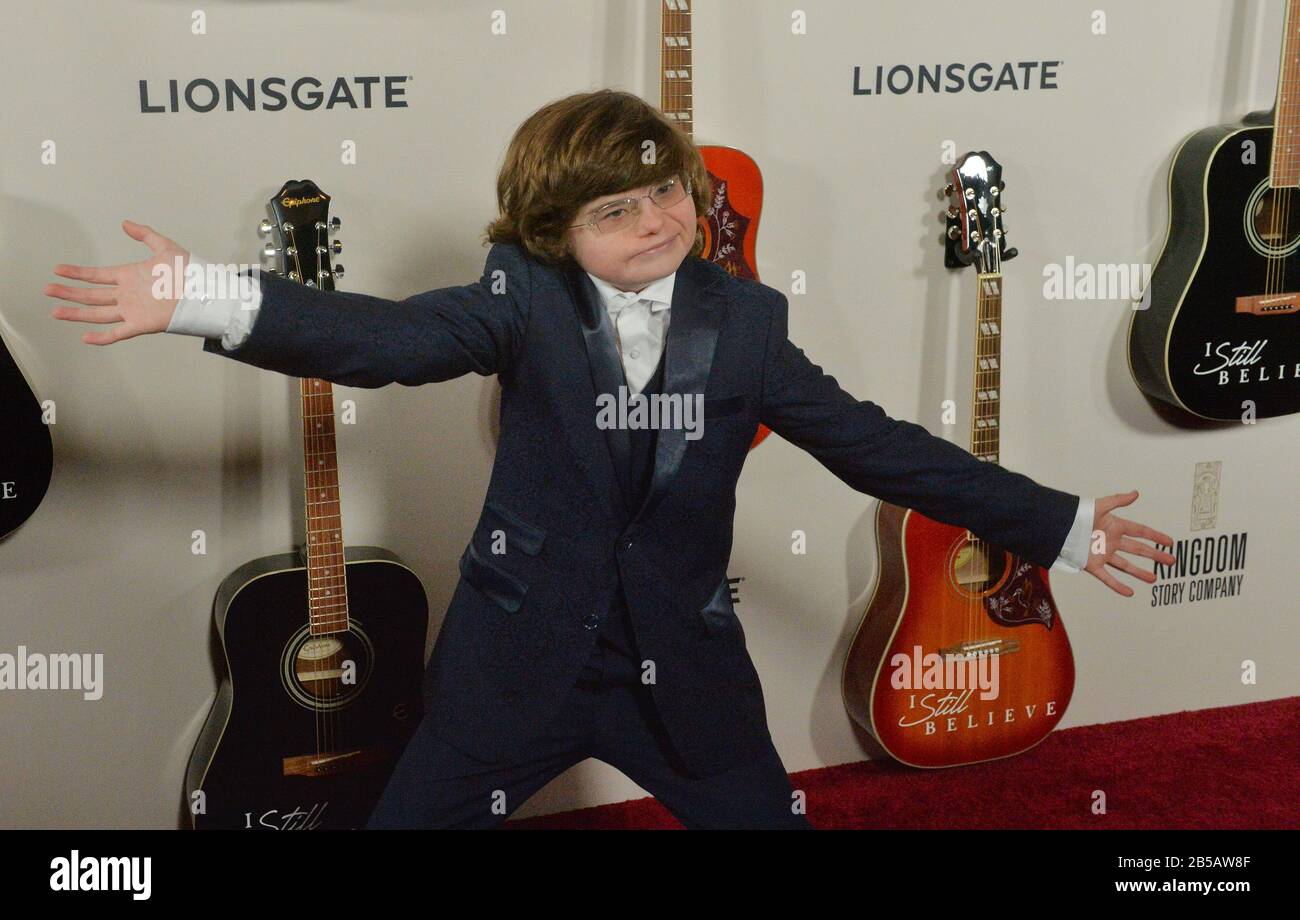 Los Angeles, United States. 08th Mar, 2020. Cast member Reuben Dodd ...